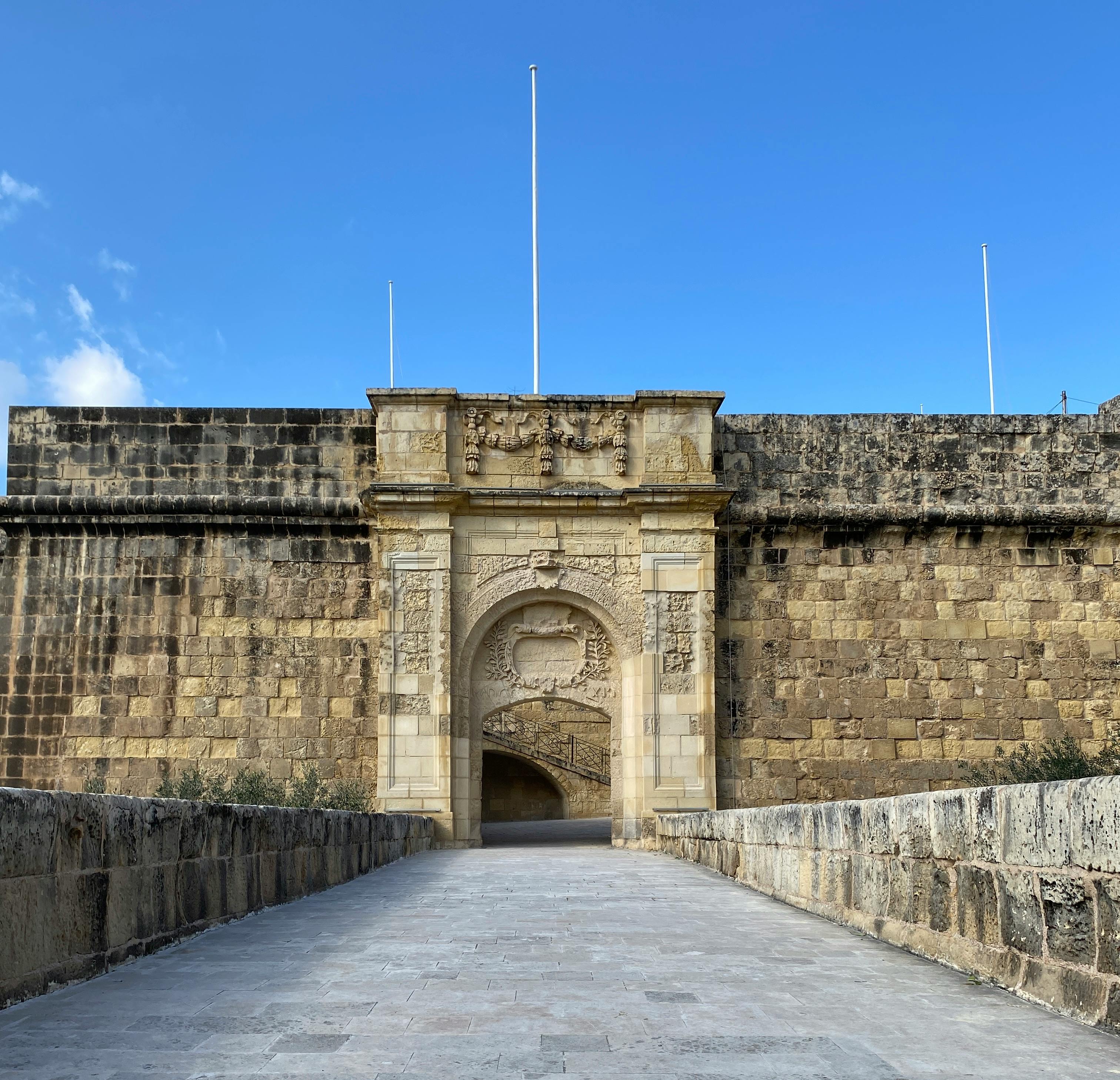 Pavement Leading to Castle Gate · Free Stock Photo