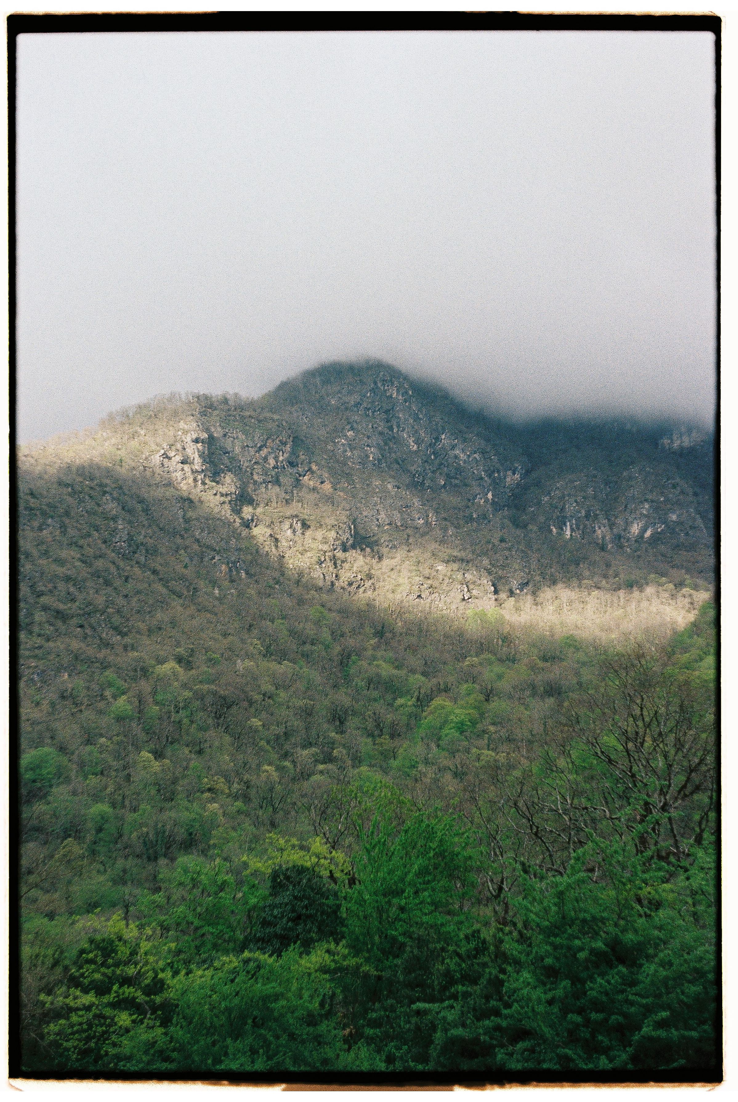 Mountain Covered with Fog in Birds Eye View · Free Stock Photo