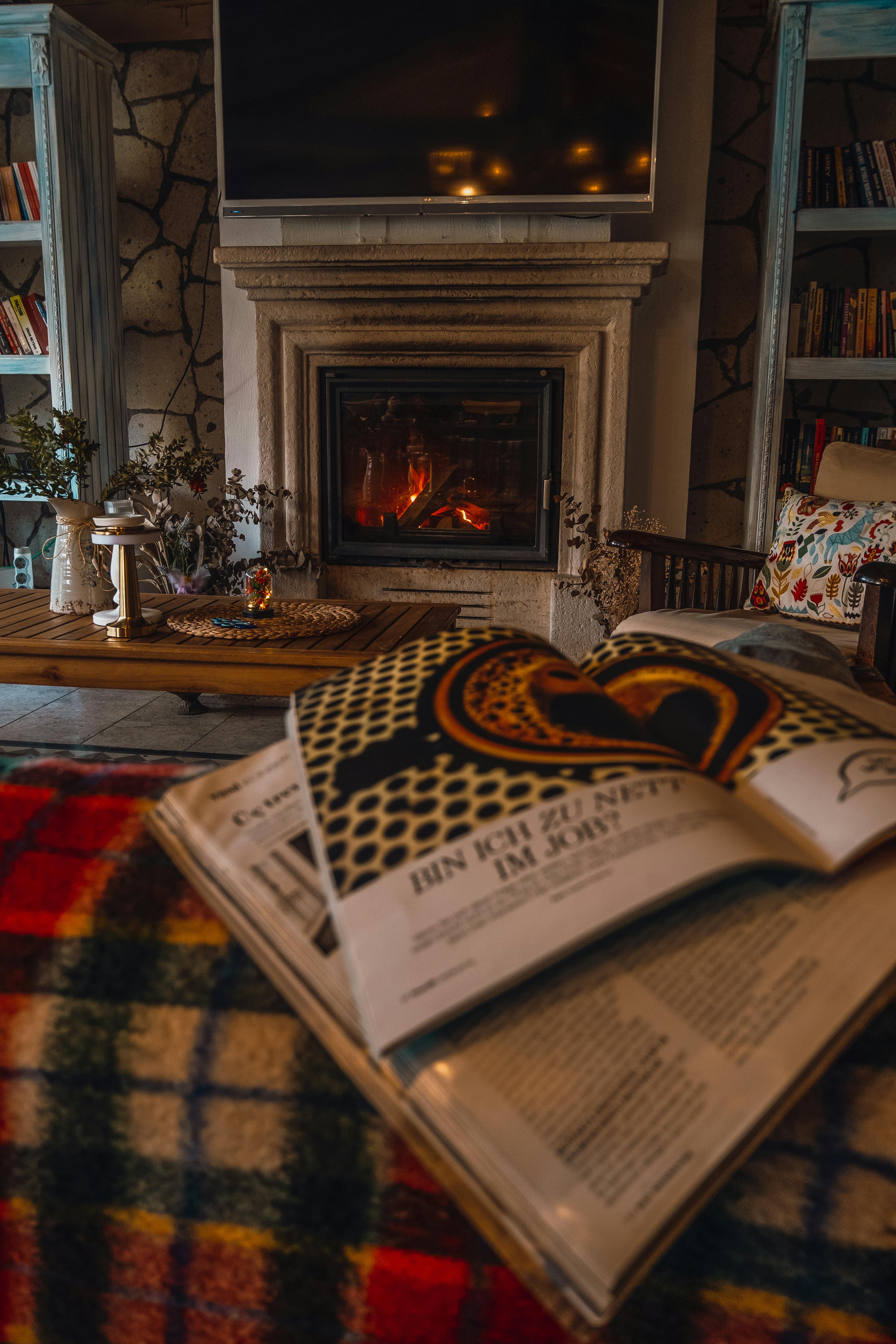 Fireplace Library Photos, Download The BEST Free Fireplace Library ...