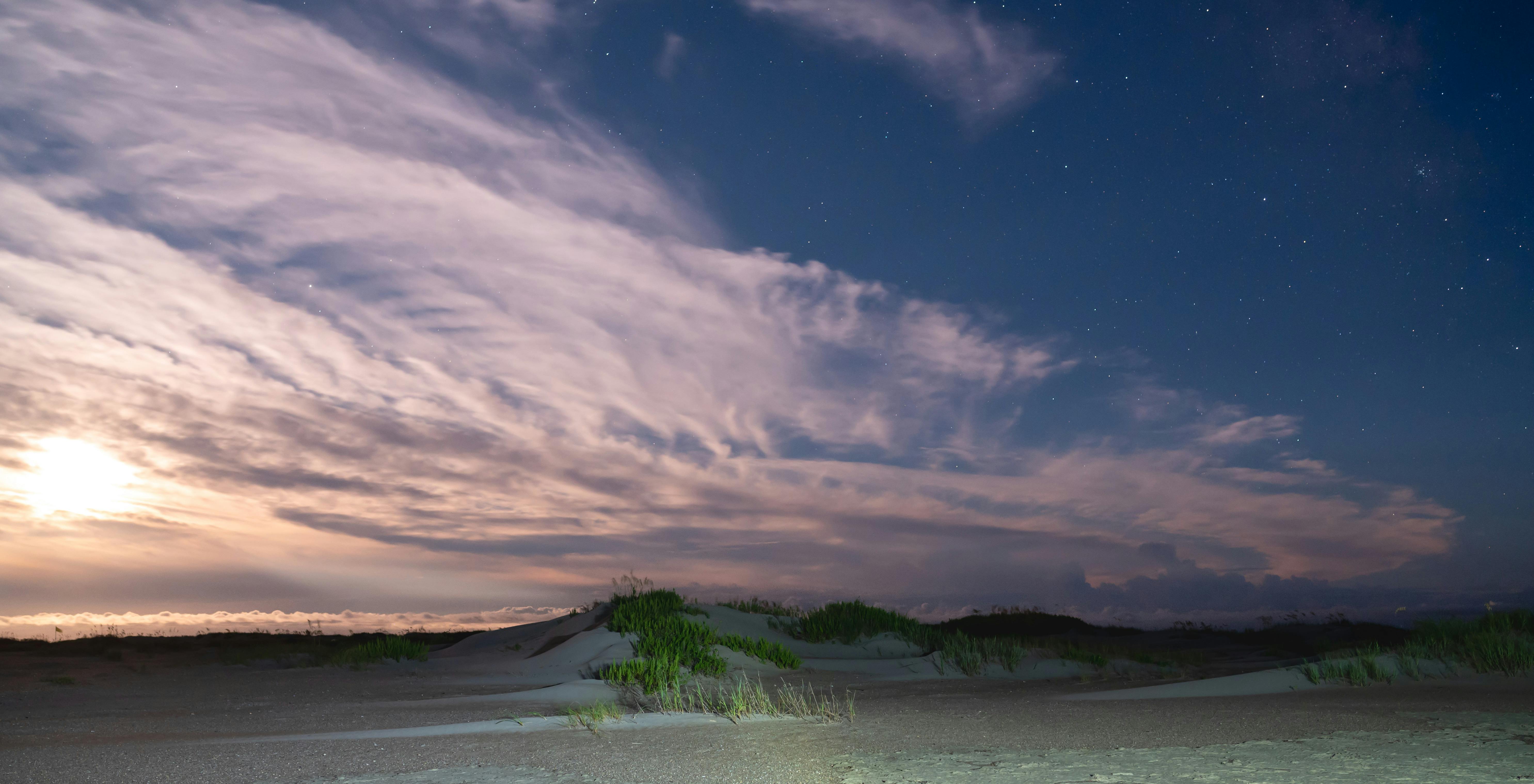 Stars over Beach · Free Stock Photo