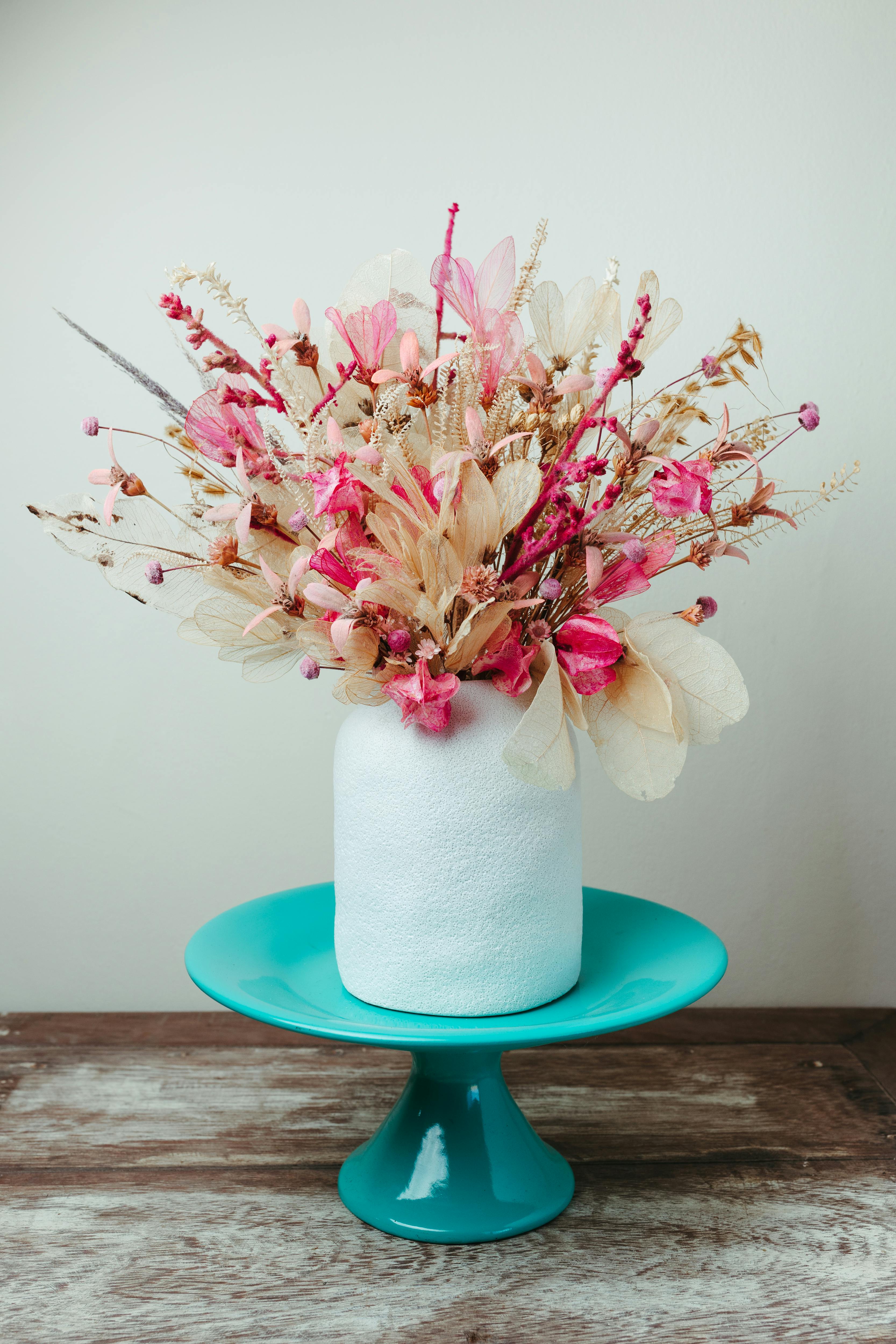 Colorful Flowers in Vase · Free Stock Photo