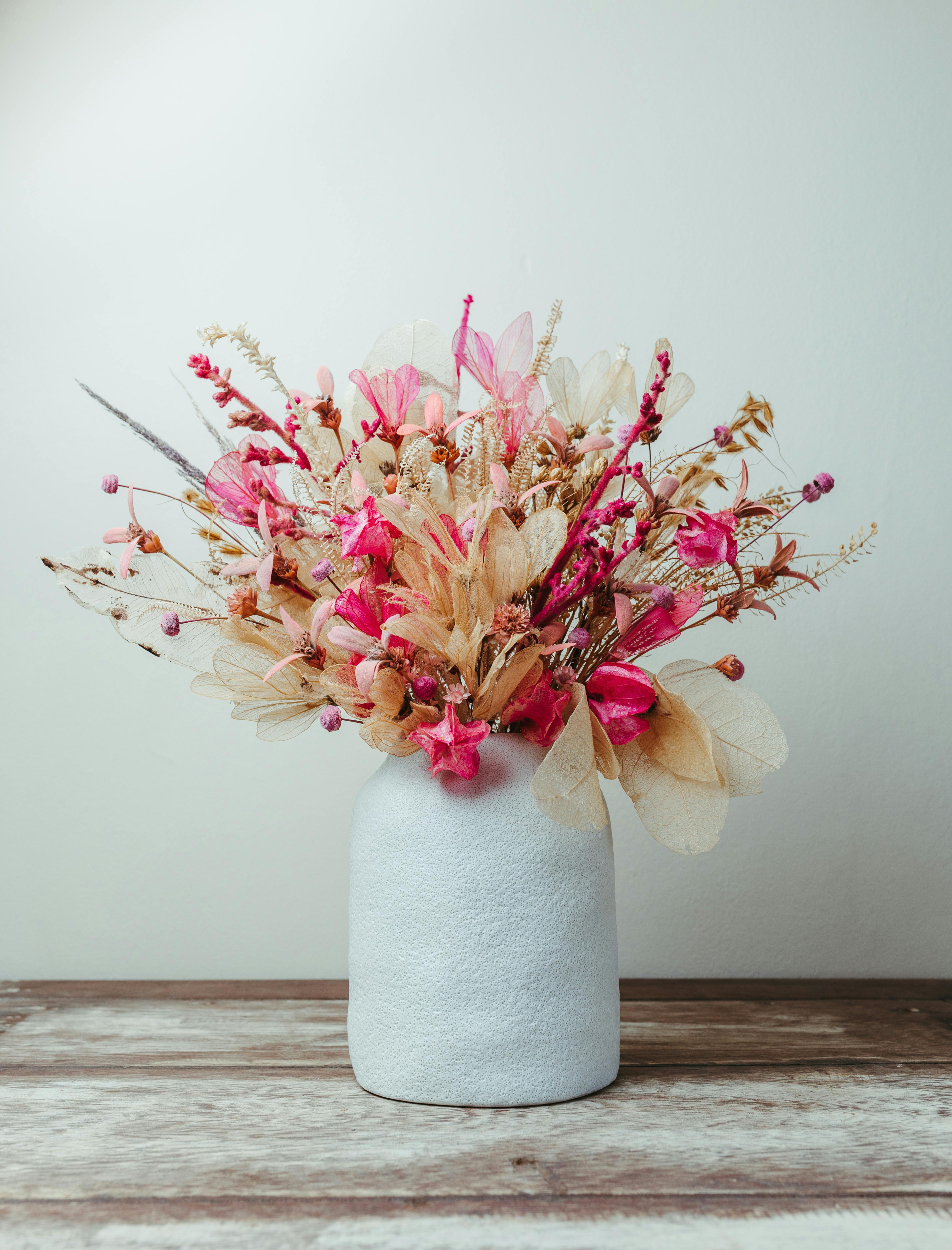 Colorful Flowers in Vase · Free Stock Photo