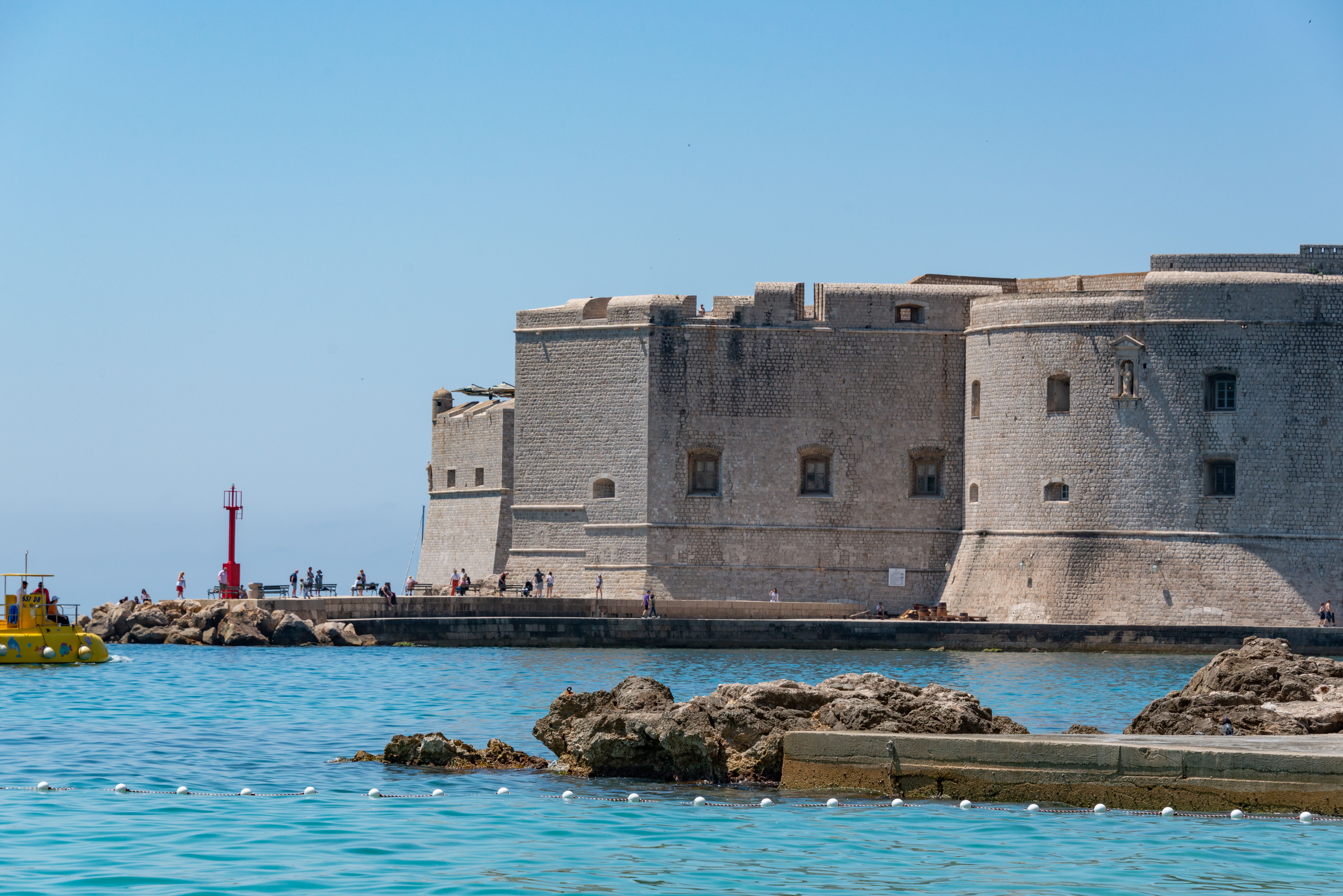 View of the St. Johns Fortress in Dubrovnik, Croatia · Free Stock Photo