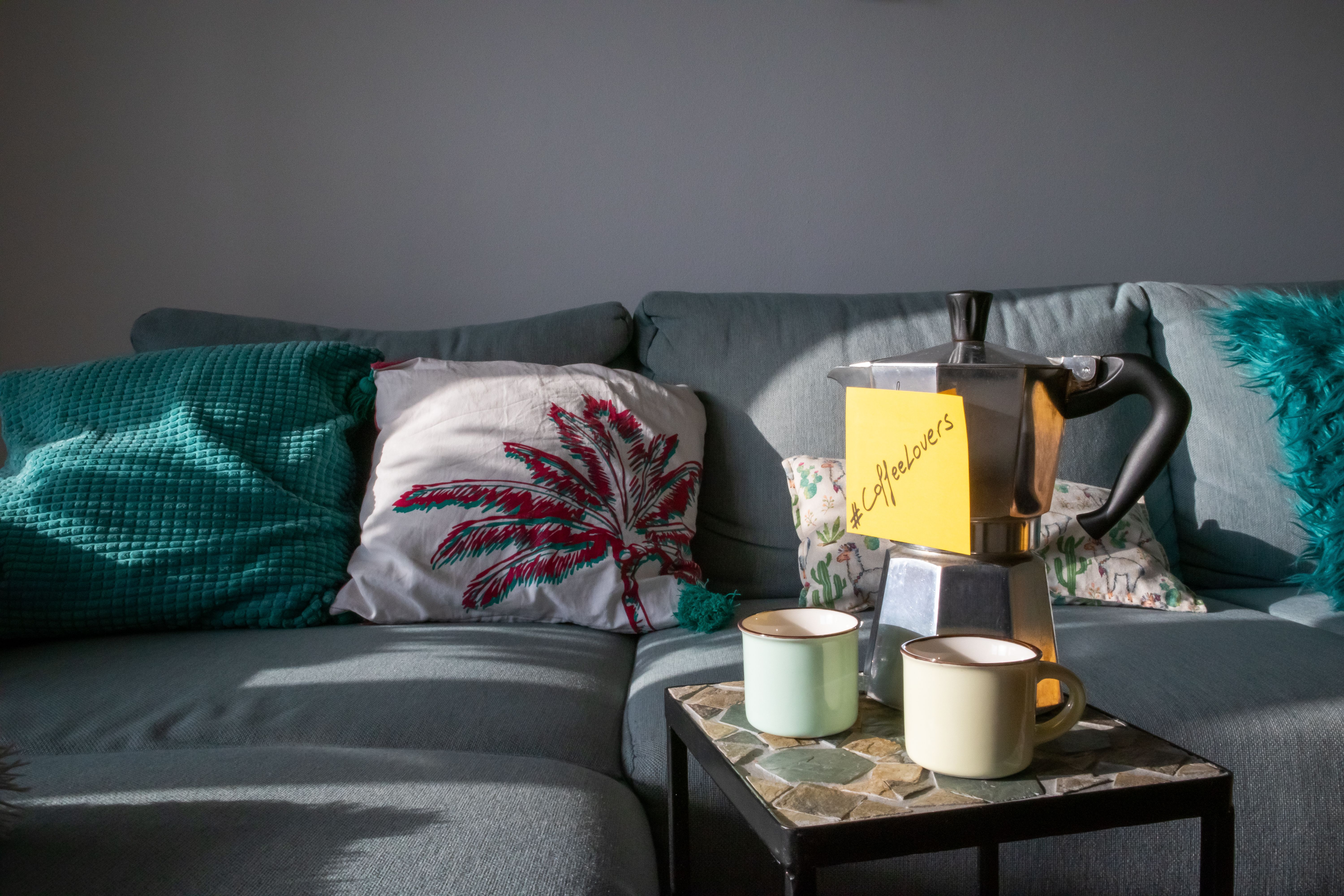Coffee Pot on a Table in a Living Room · Free Stock Photo