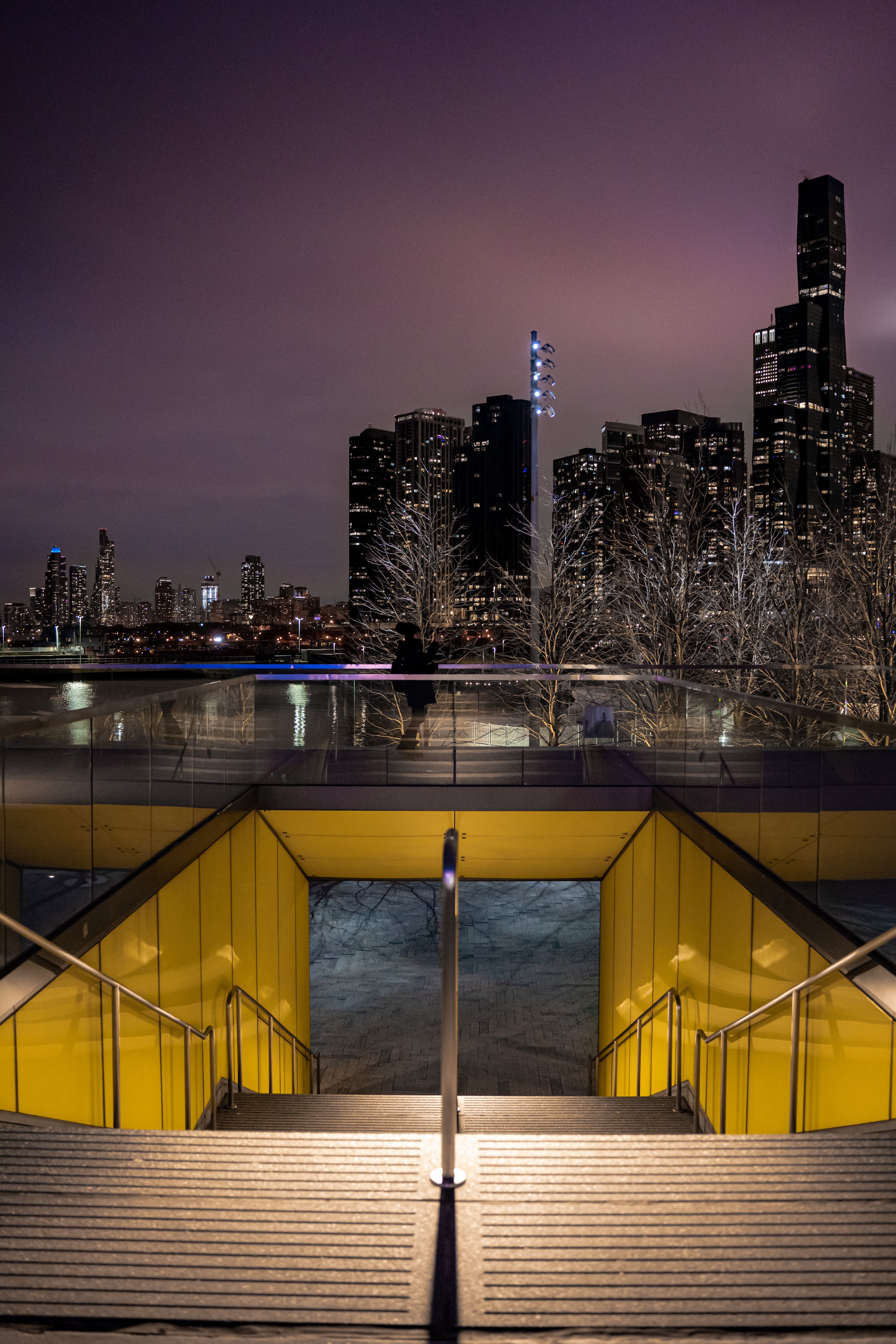 City Skyline at Night · Free Stock Photo