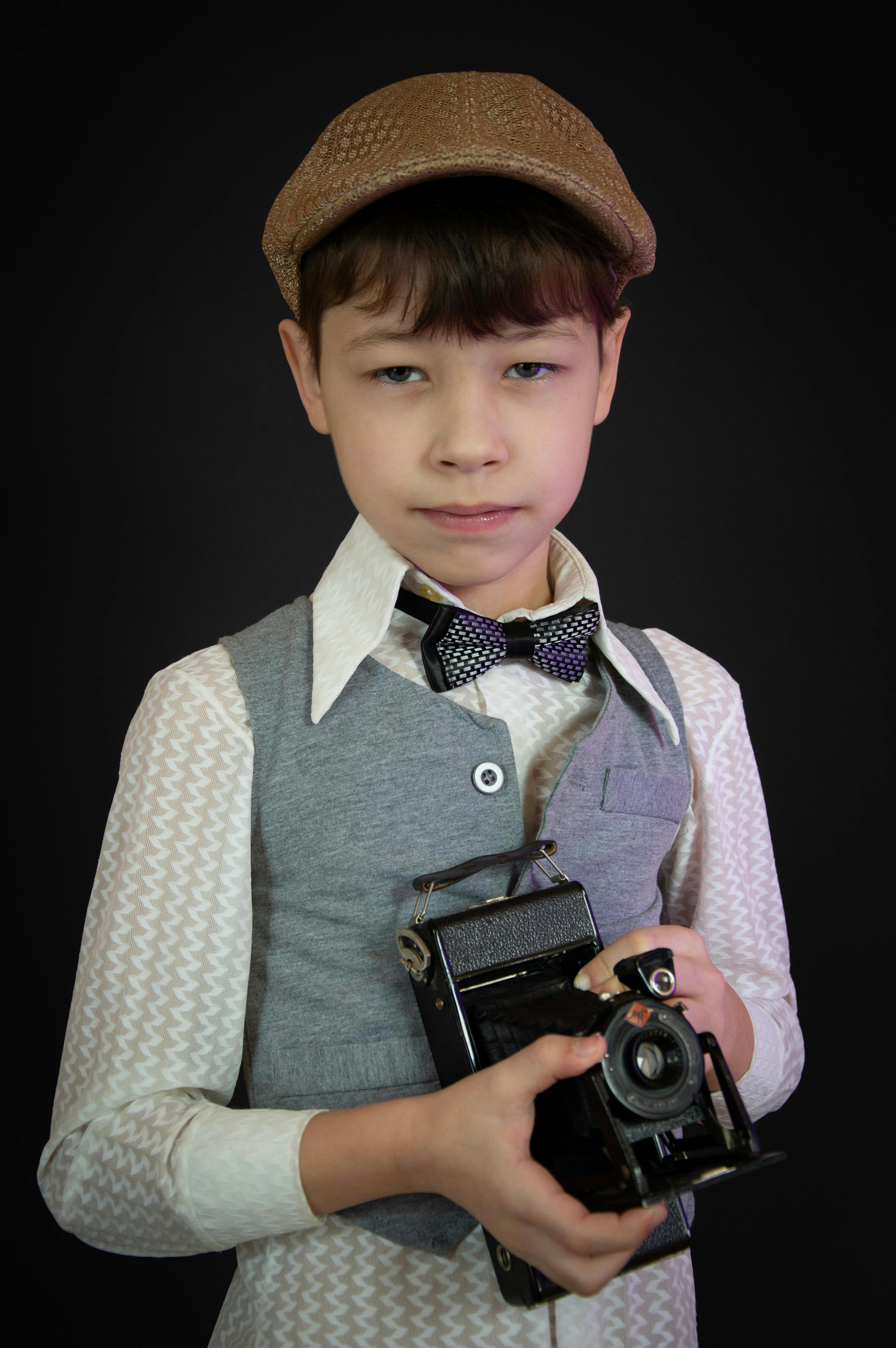 Boy in a Vintage Costume · Free Stock Photo