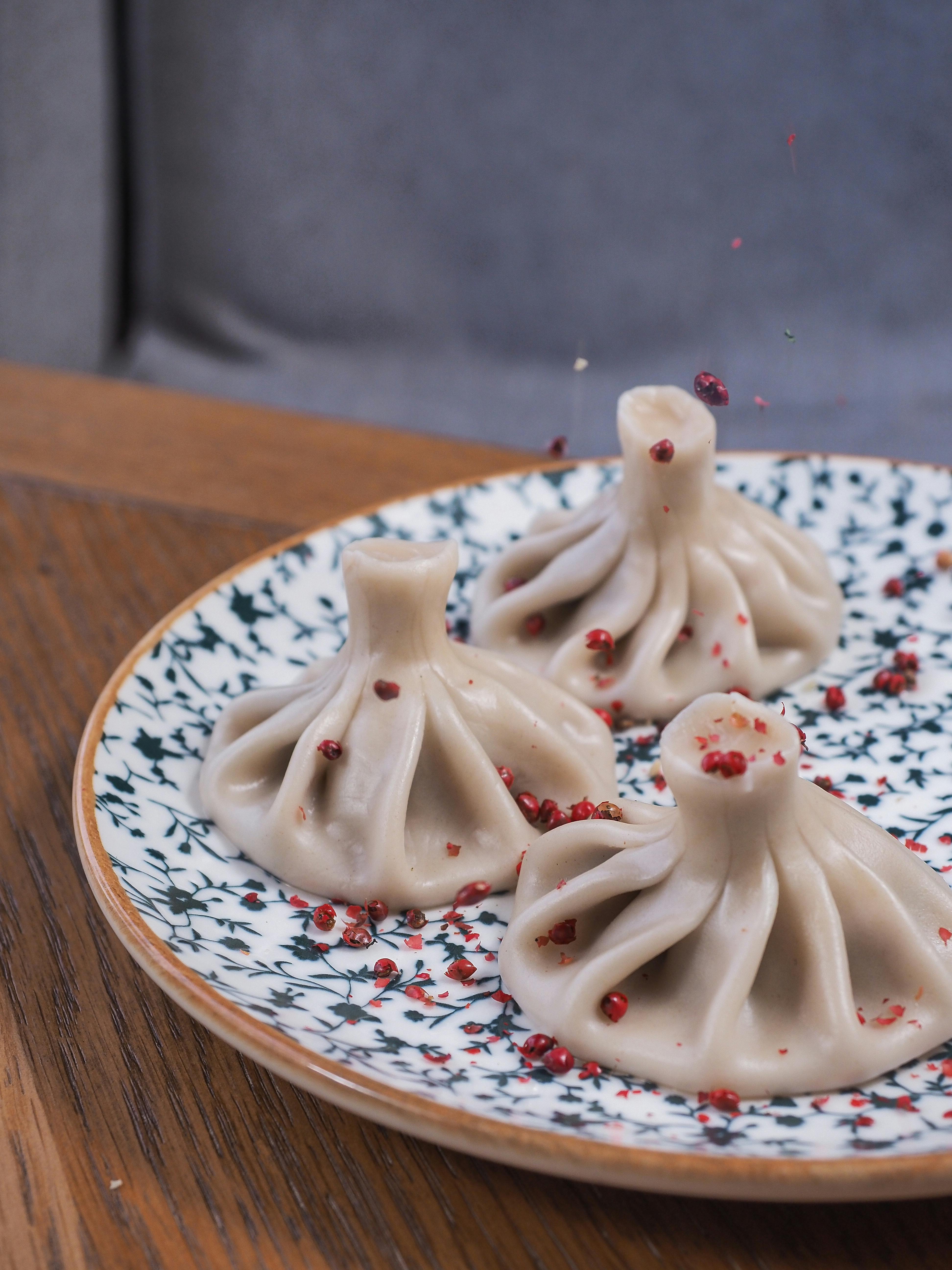 Chinkali, Traditional Georgian Dumplings · Free Stock Photo