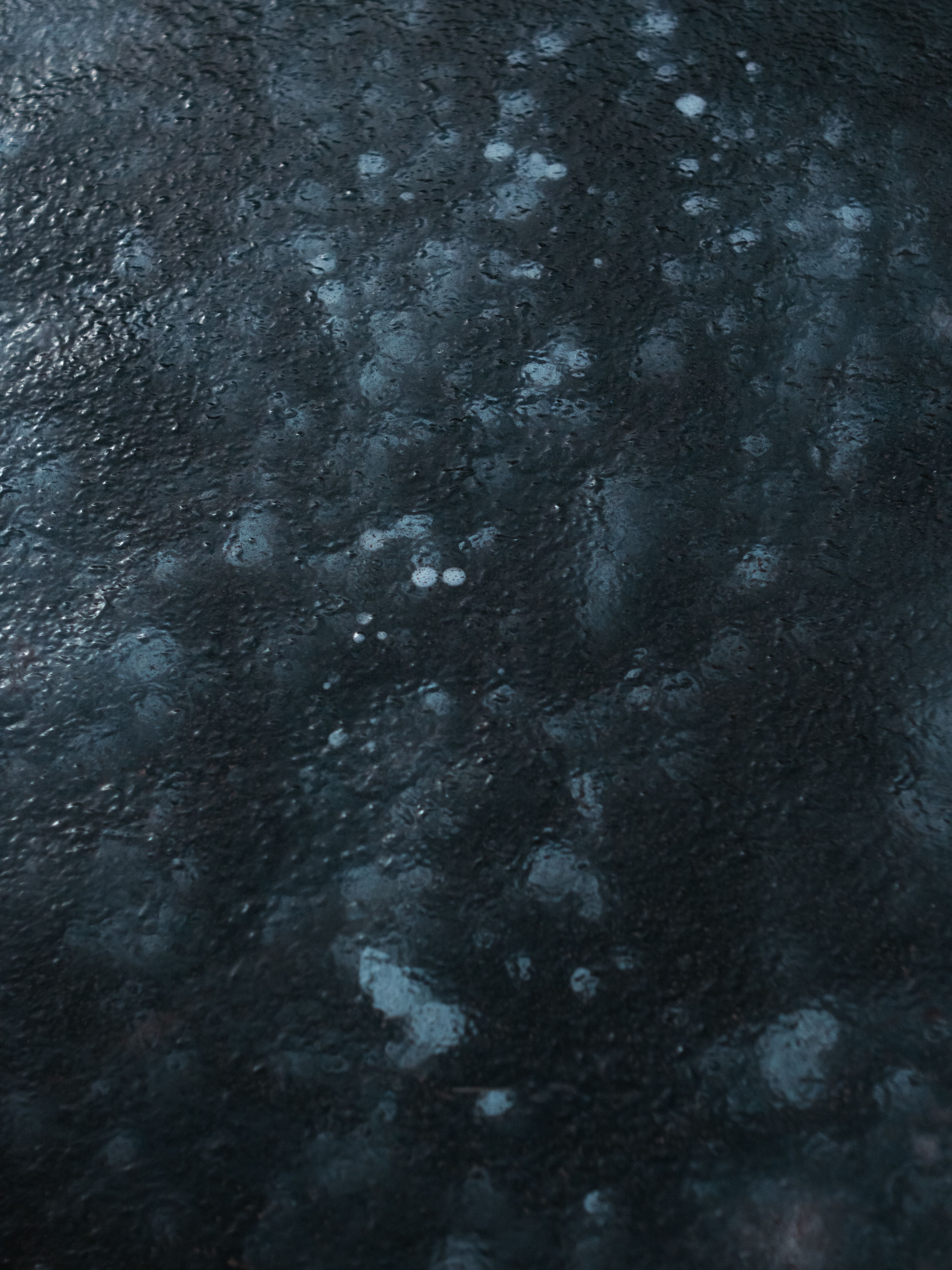 Close-up of Frozen Water Surface · Free Stock Photo