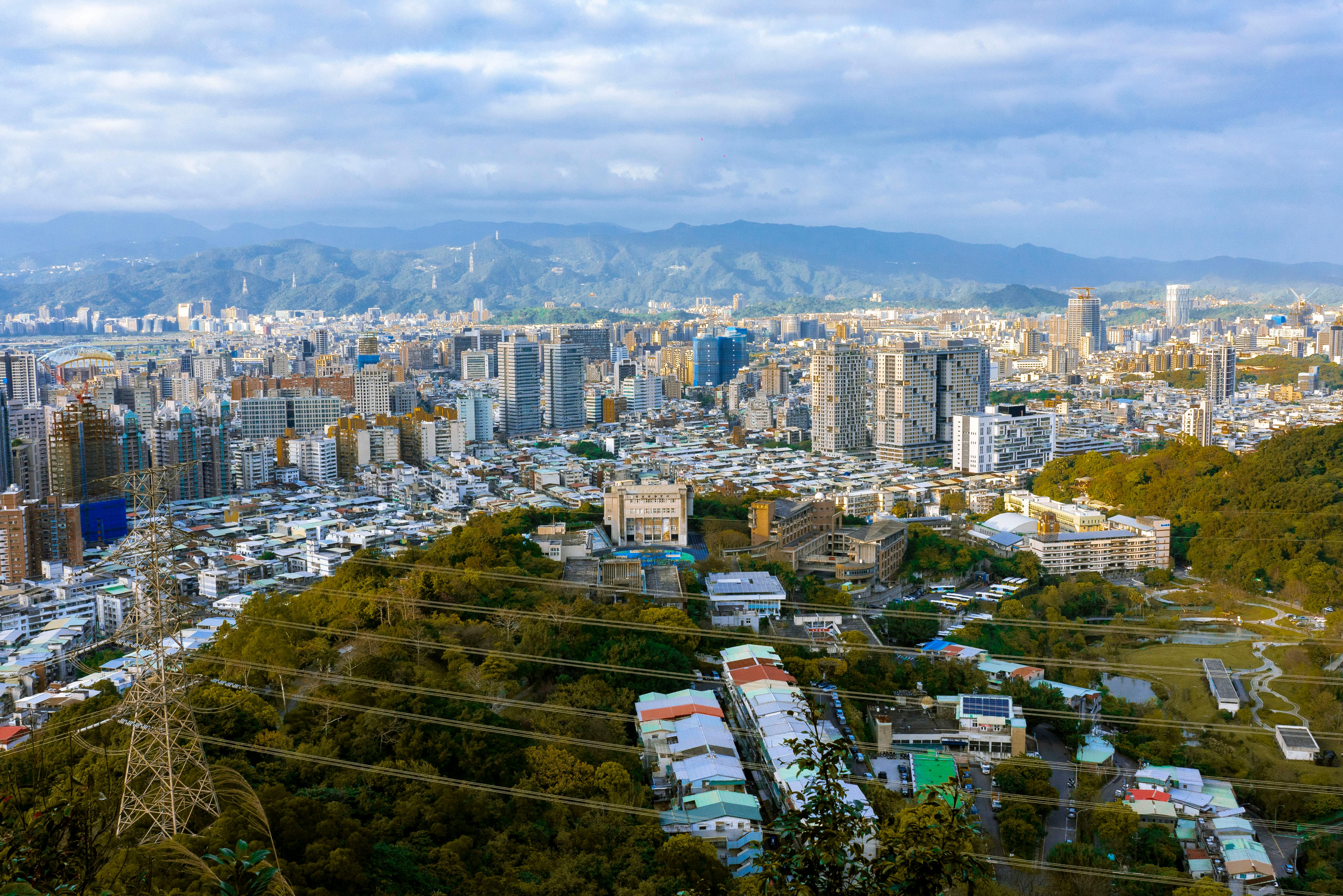 Panoramic View of Taipei, Taiwan · Free Stock Photo
