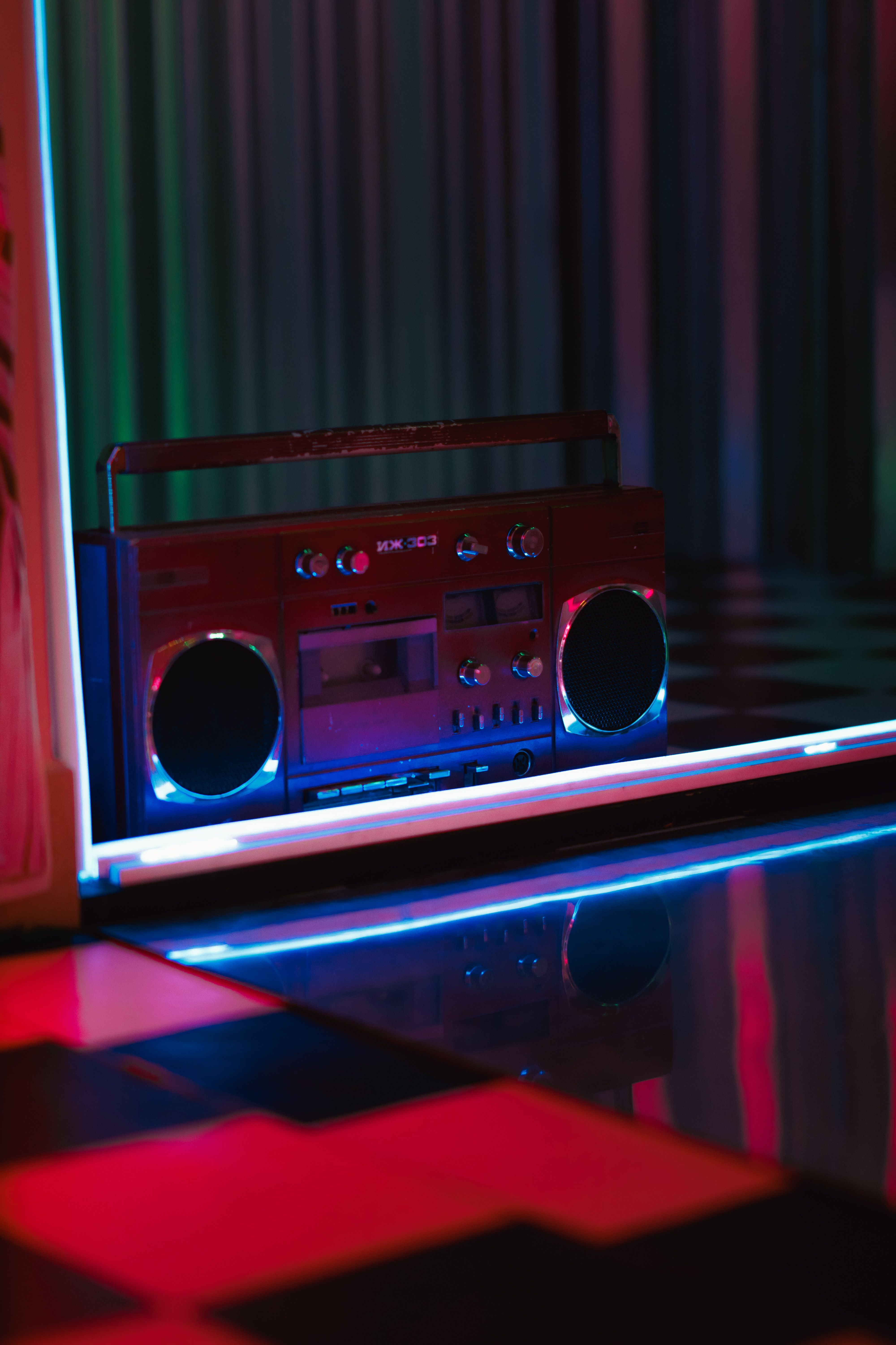 A Boombox in a Nightclub · Free Stock Photo