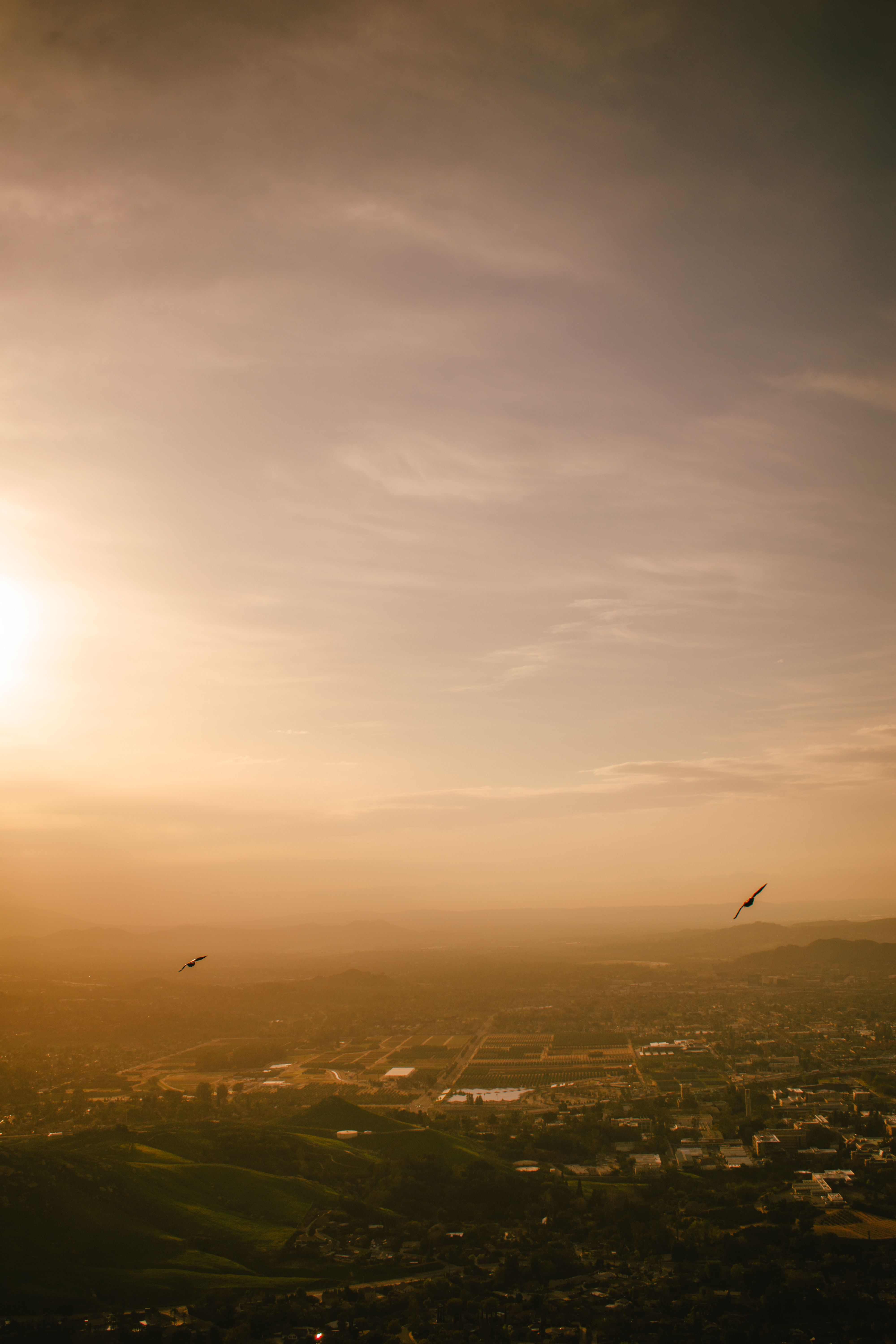 Aerial Photography of a Sunset Sky · Free Stock Photo