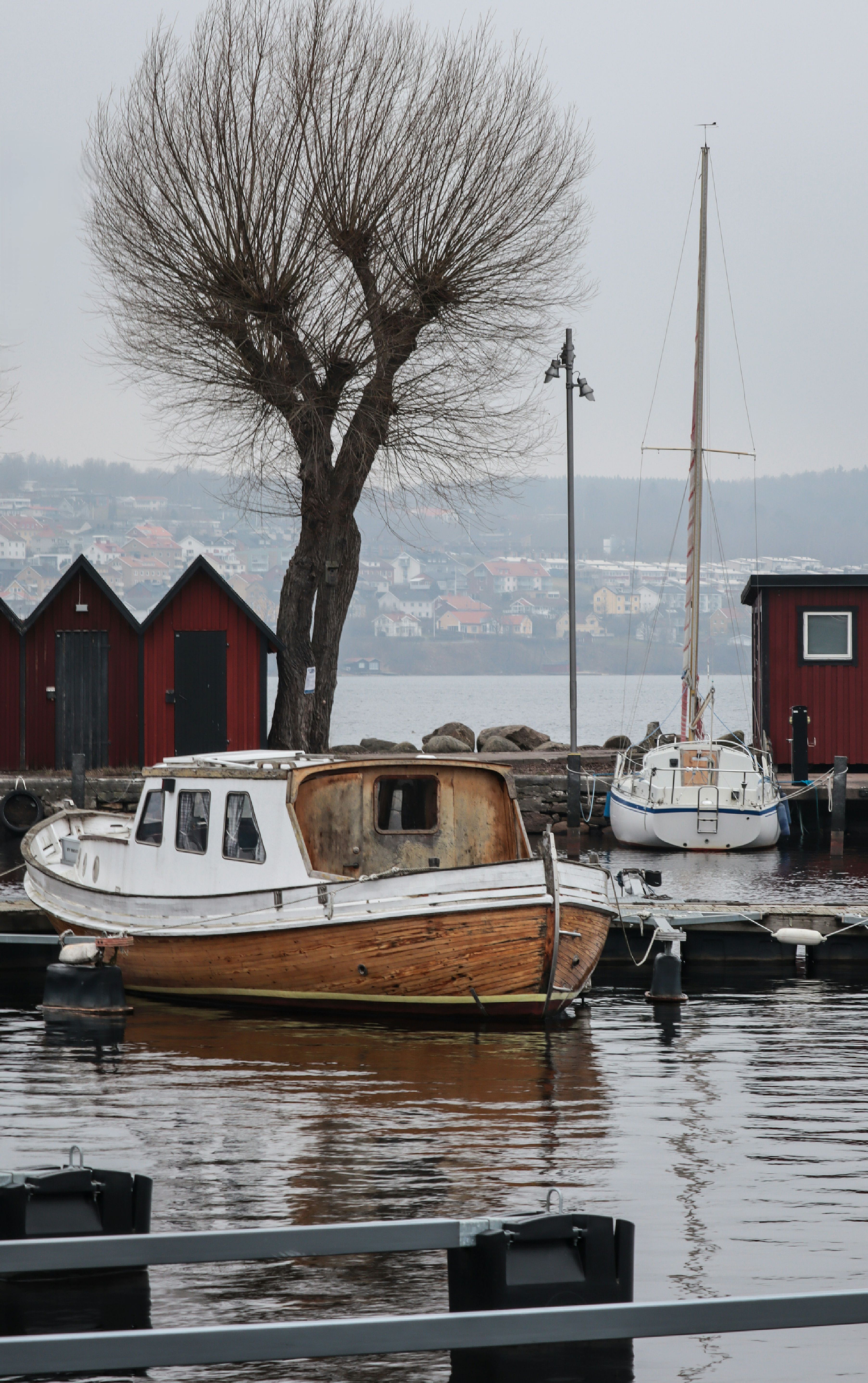 Boats in the Jonkoping Port in Sweden · Free Stock Photo