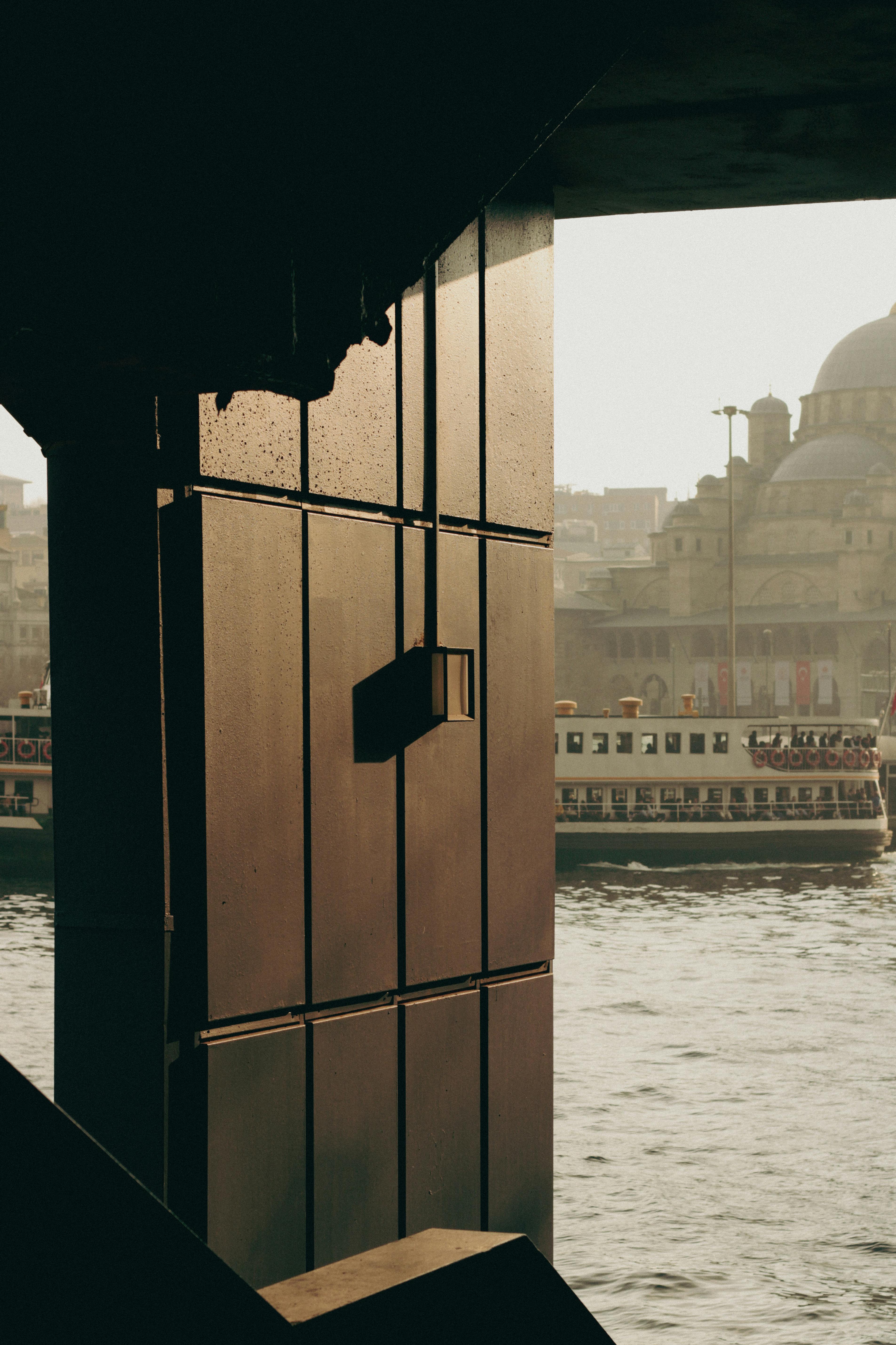 Dark Wall Under Bridge · Free Stock Photo