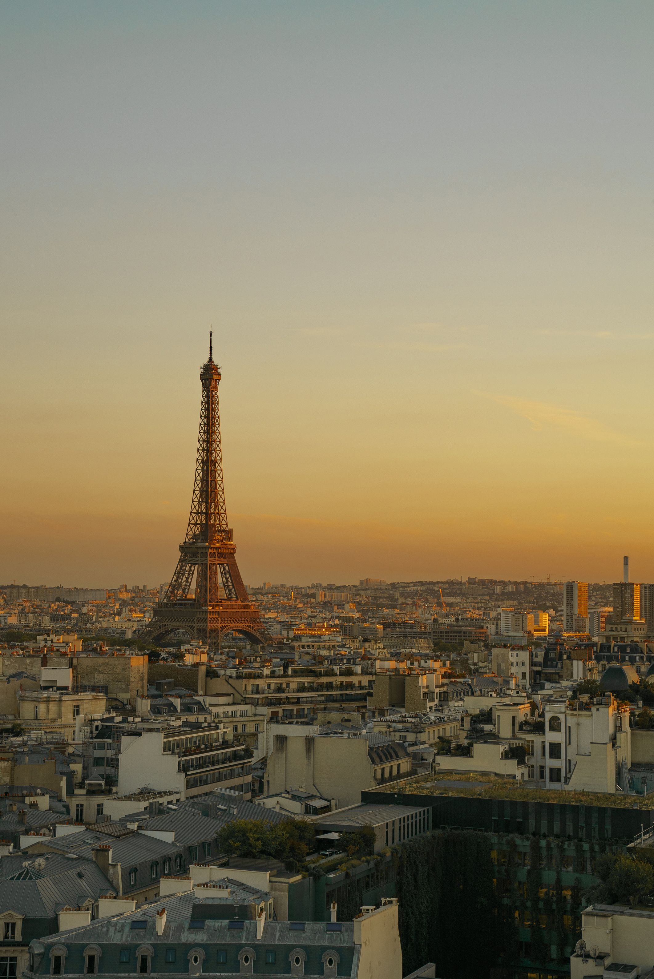 Panoramic View Of City Of Paris · Free Stock Photo