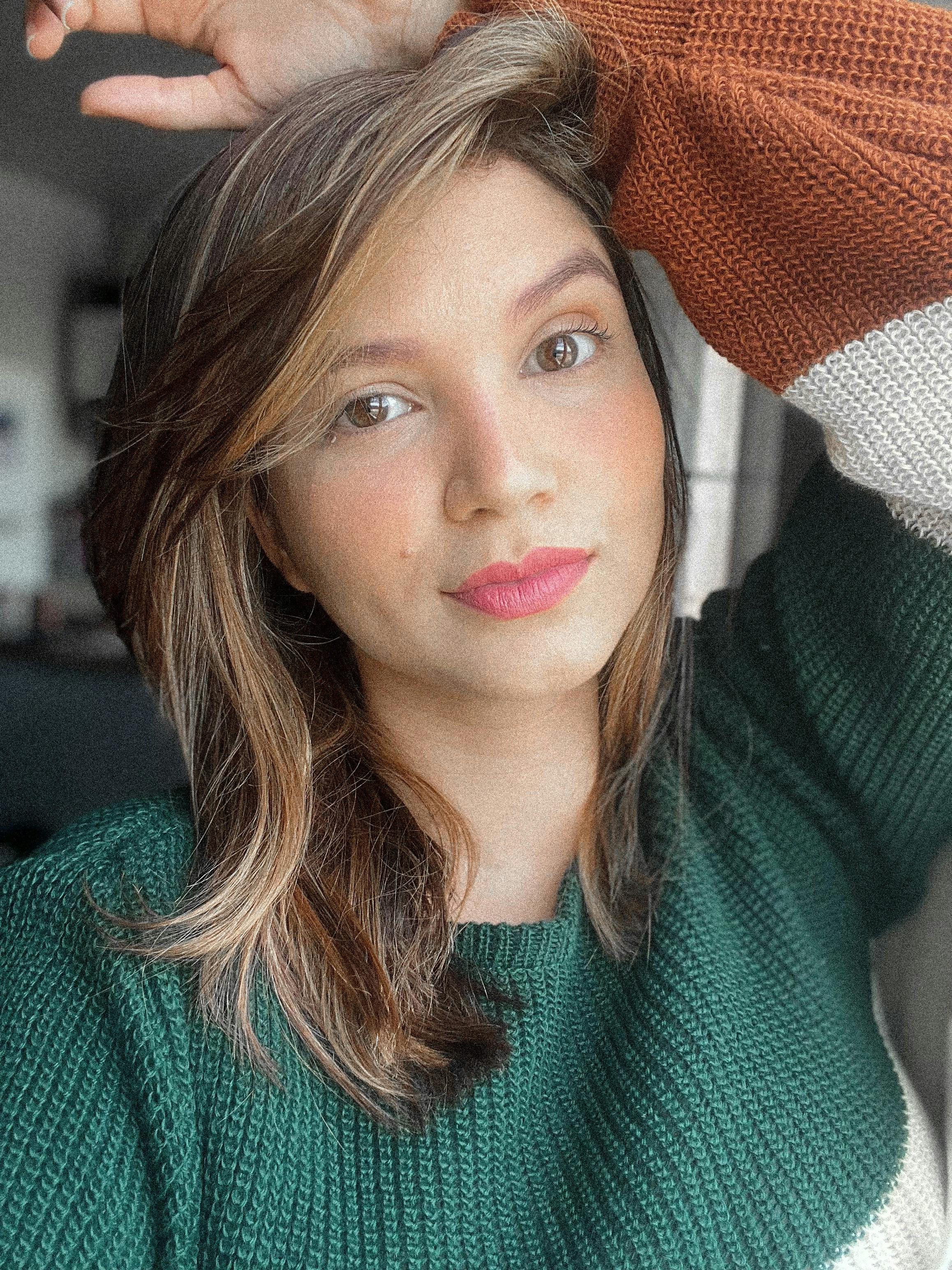 Portrait of Woman Wearing Warm Swea · Free Stock Photo