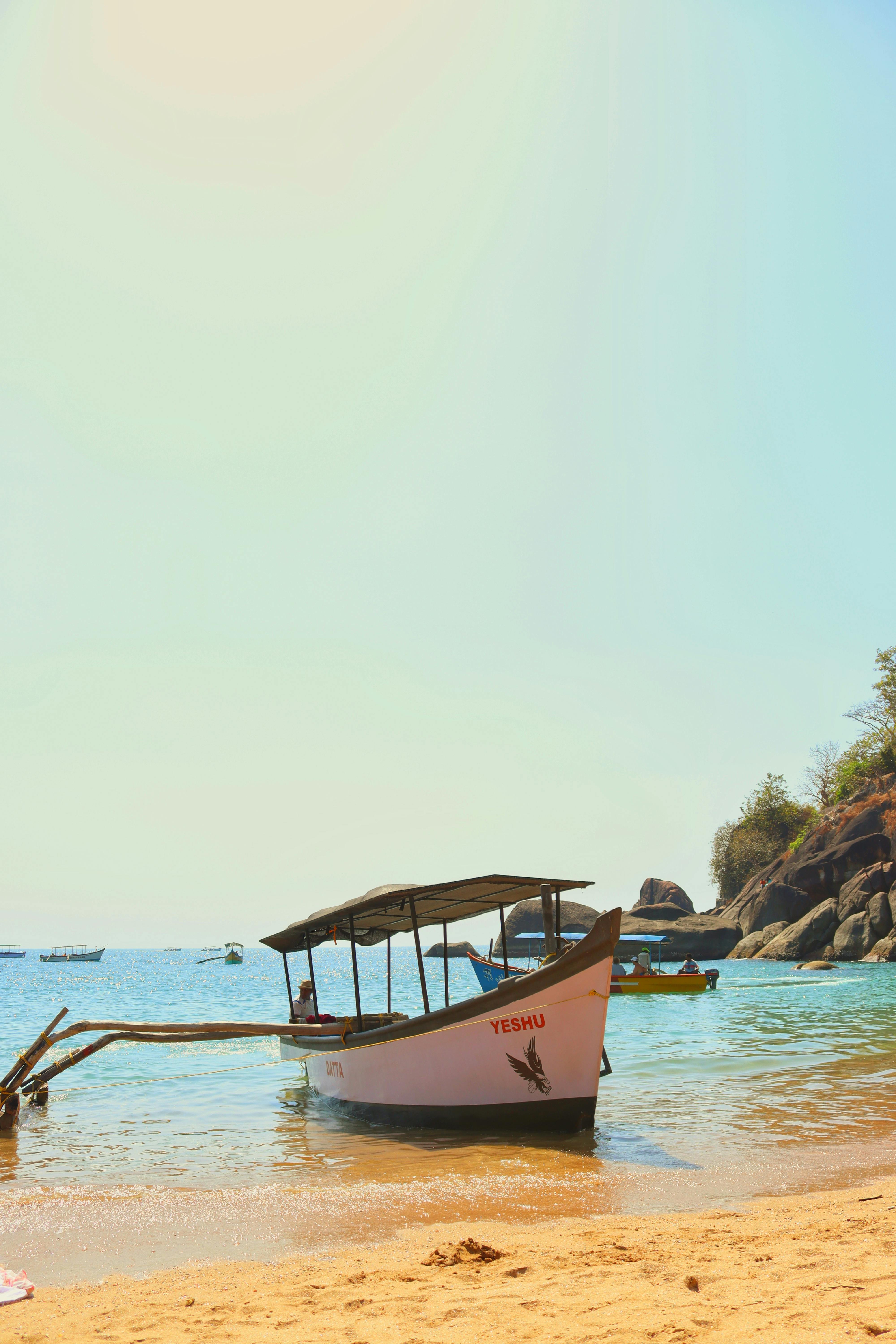 Boat in Bay in Goa, India · Free Stock Photo