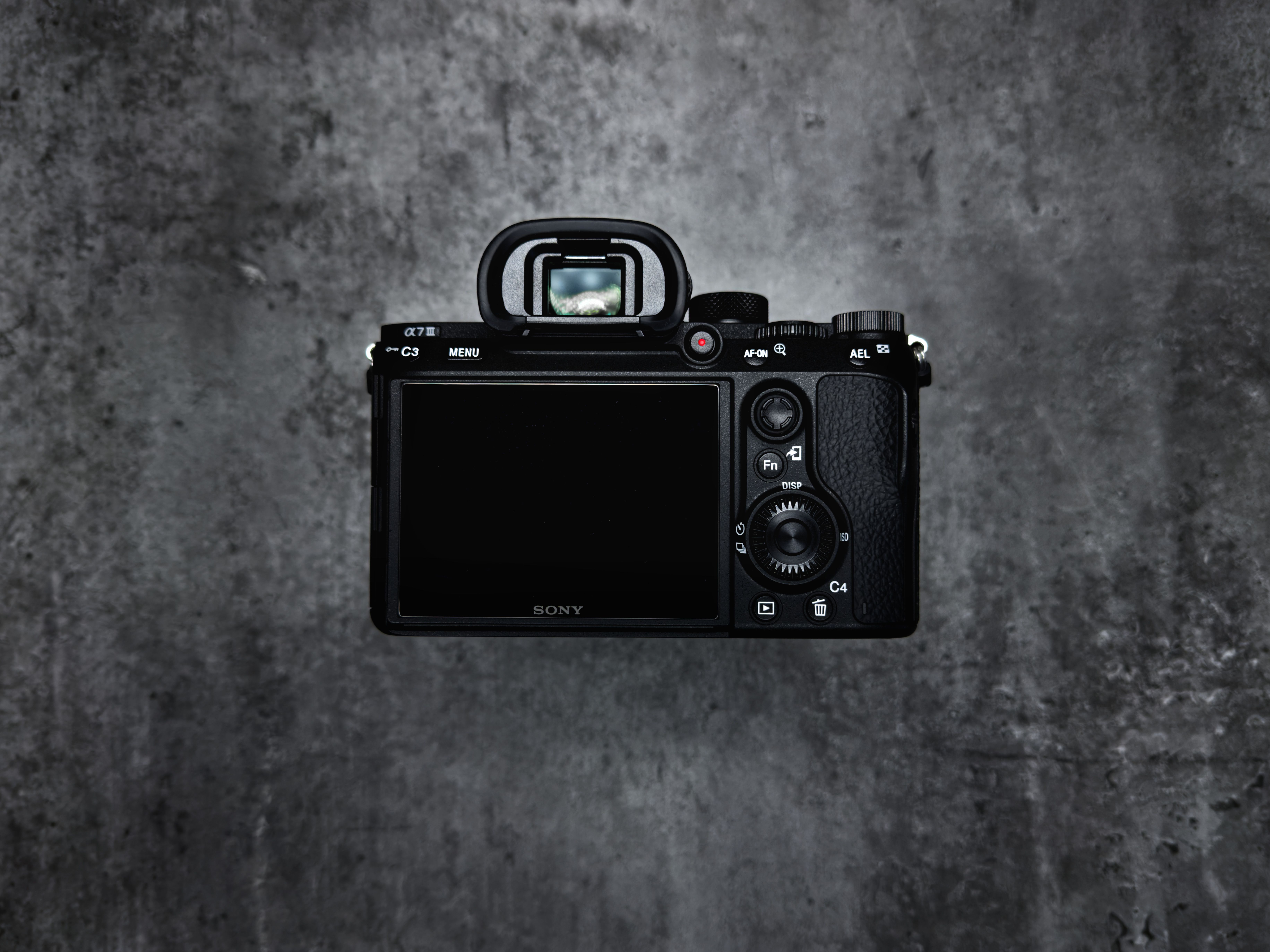 Top View of Digital Camera · Free Stock Photo