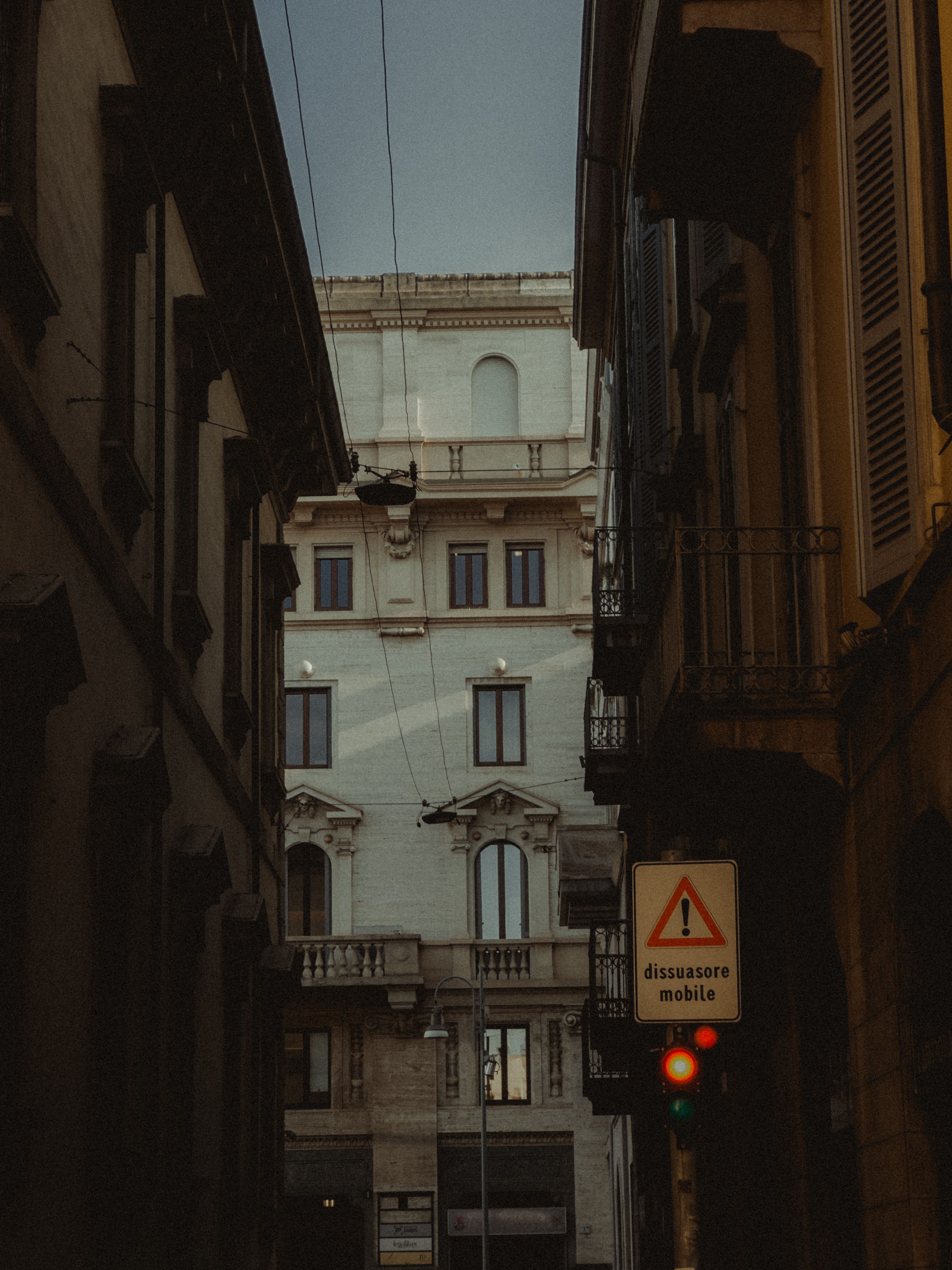 White Walls of Buildings in Alley · Free Stock Photo