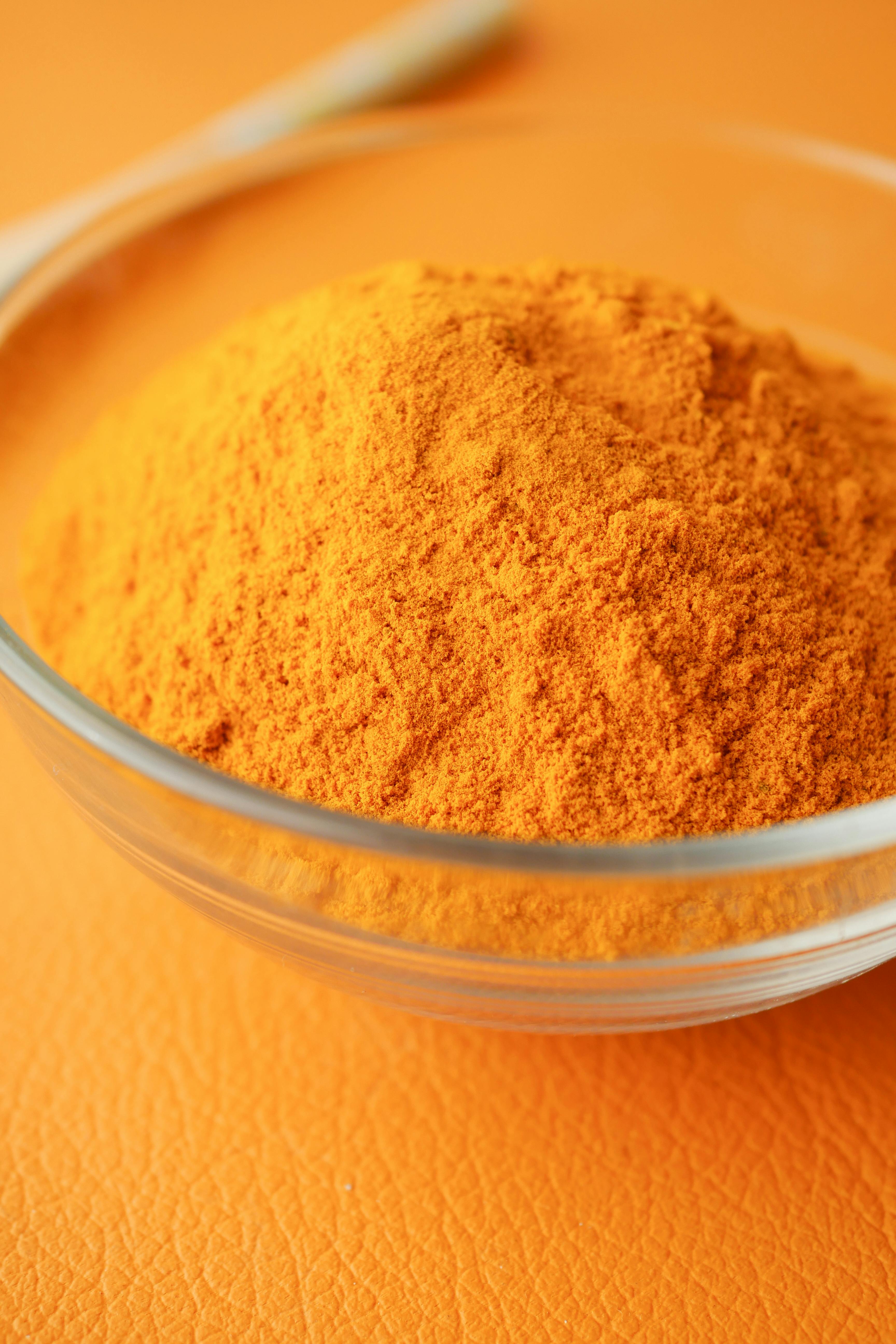 Yellow Powder in Bowl · Free Stock Photo