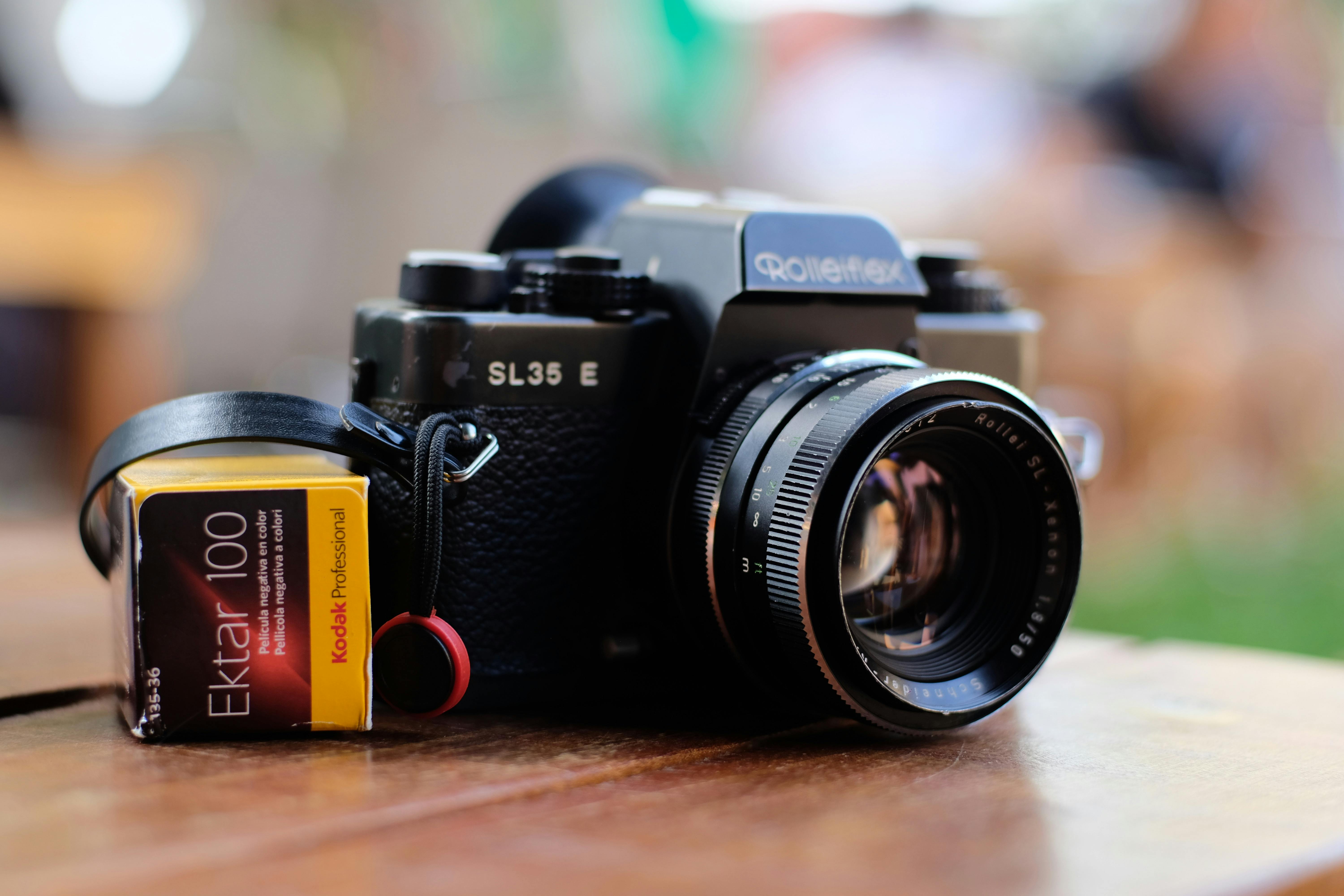 A Collection of Kodak Cameras and Films · Free Stock Photo