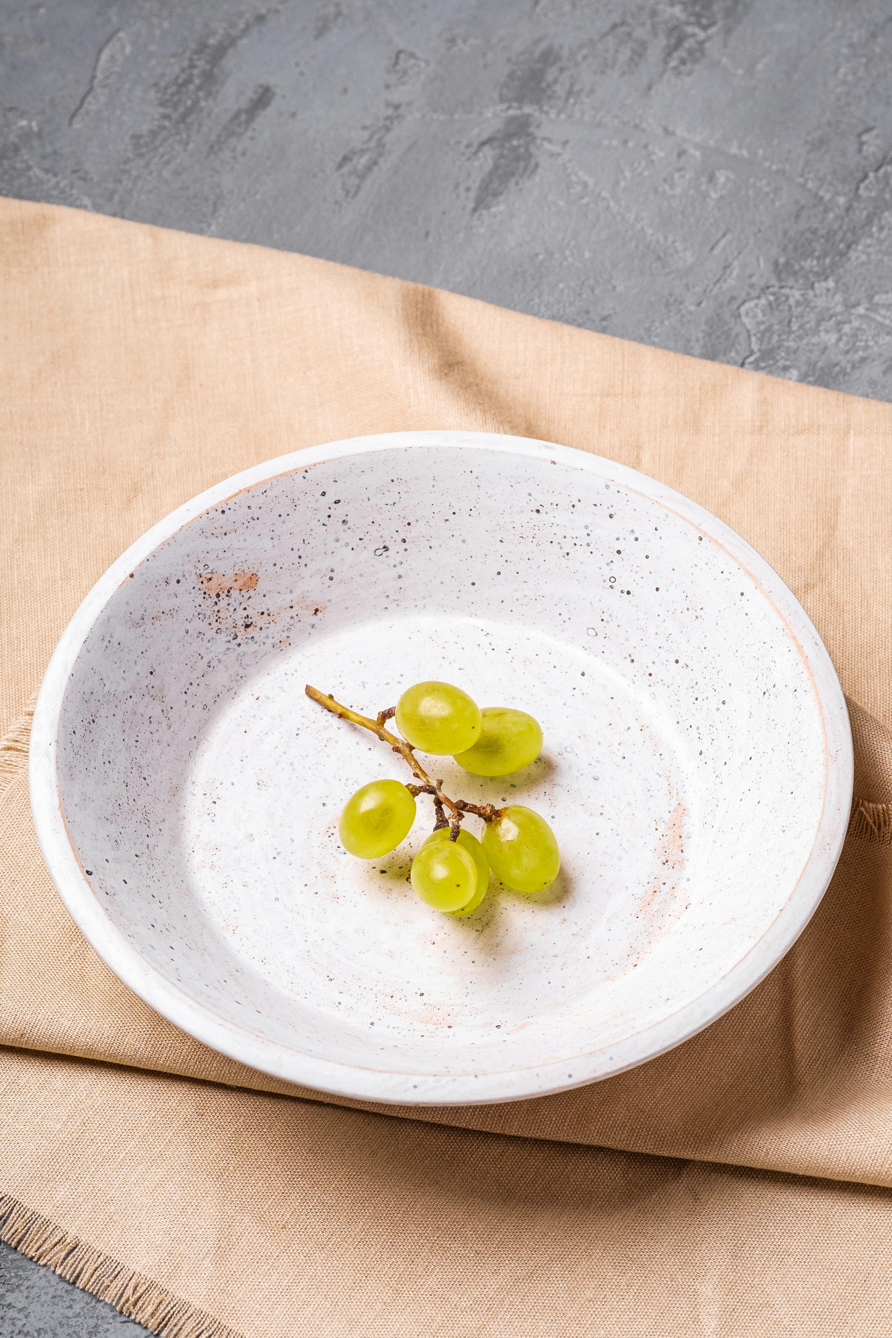 Grapes on Plate · Free Stock Photo