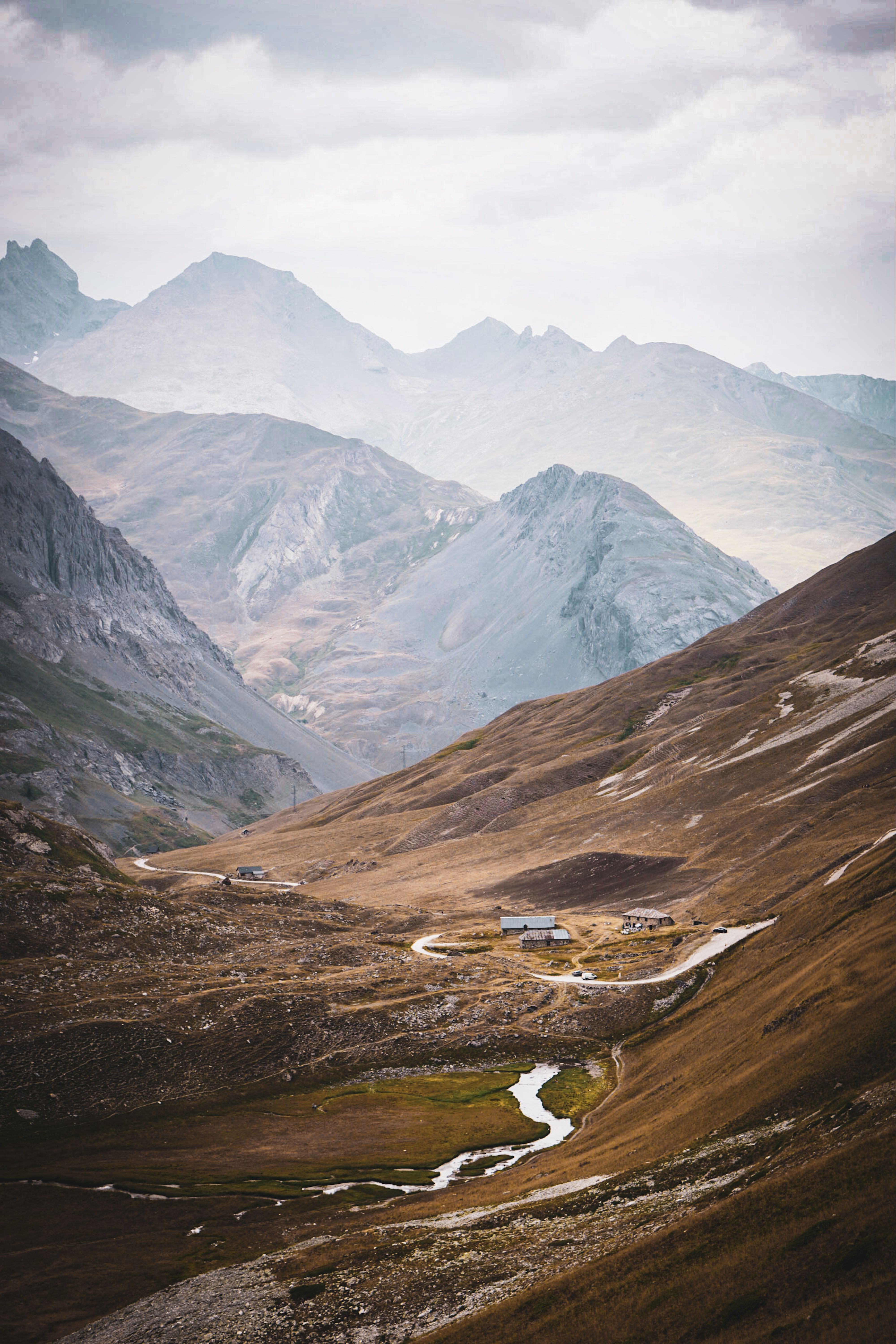 Stream in Valley in Mountains · Free Stock Photo