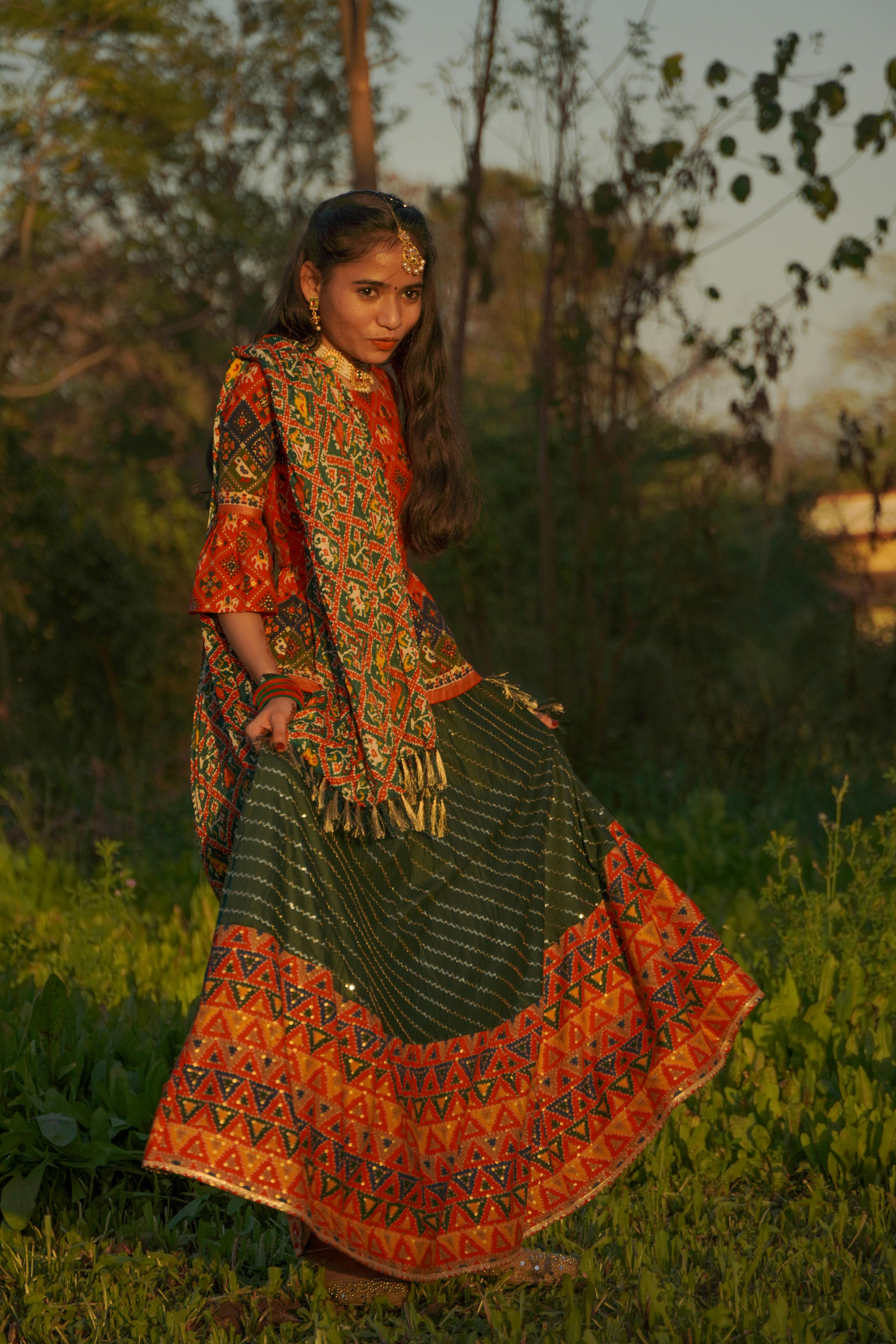 Woman in Traditional Dress · Free Stock Photo