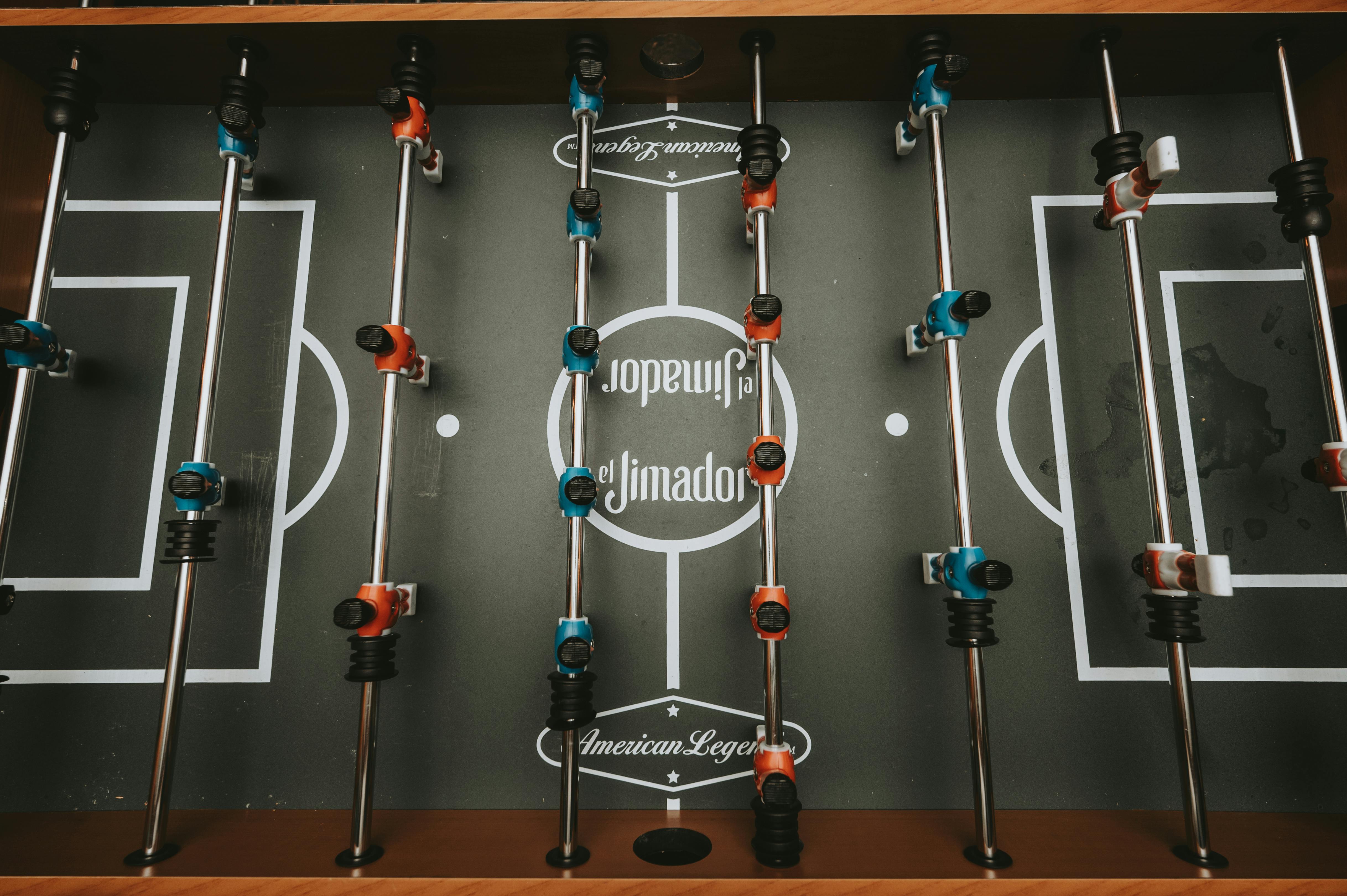 High Angle View of Table Football · Free Stock Photo