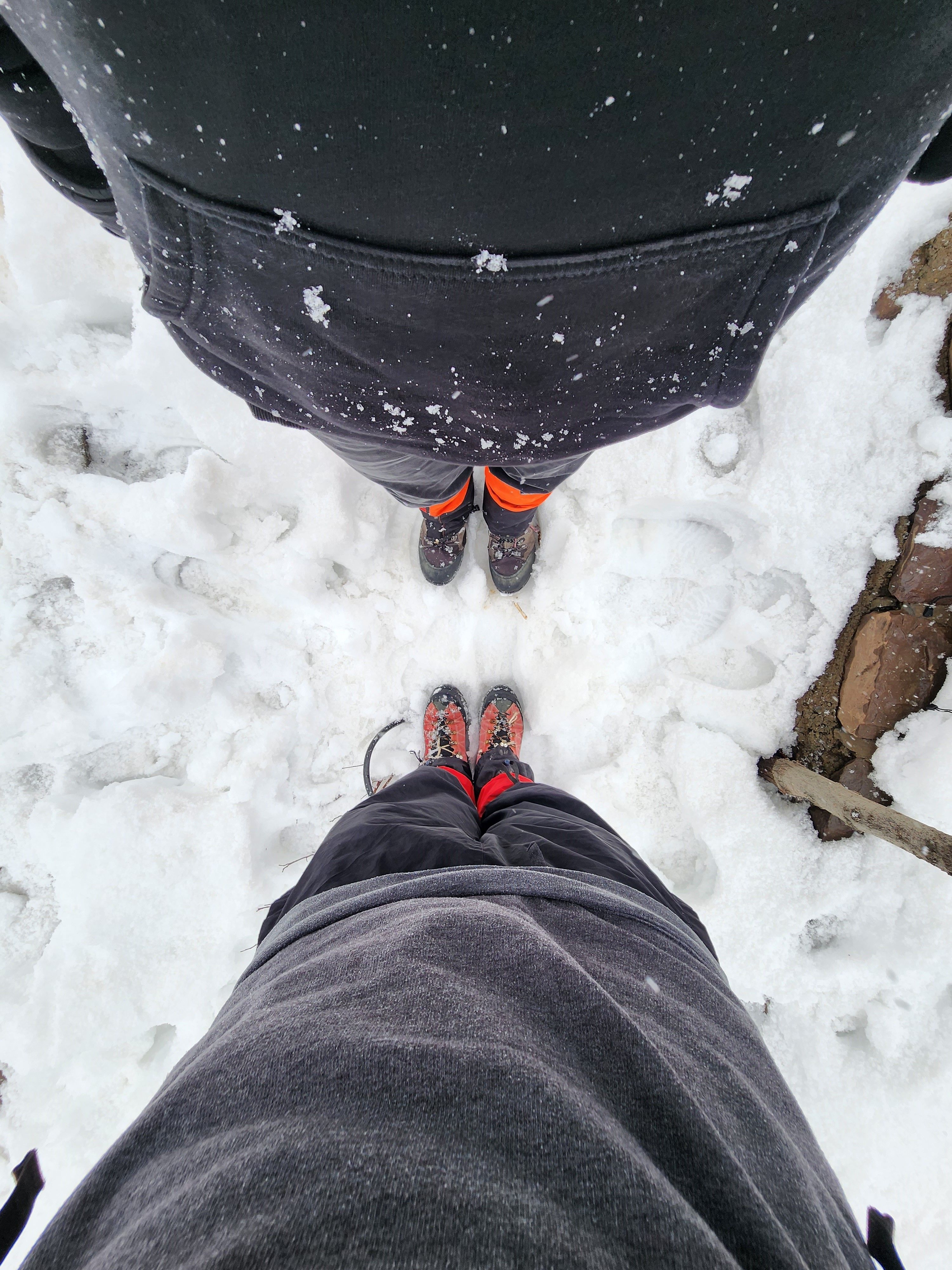 People Standing on Snow · Free Stock Photo
