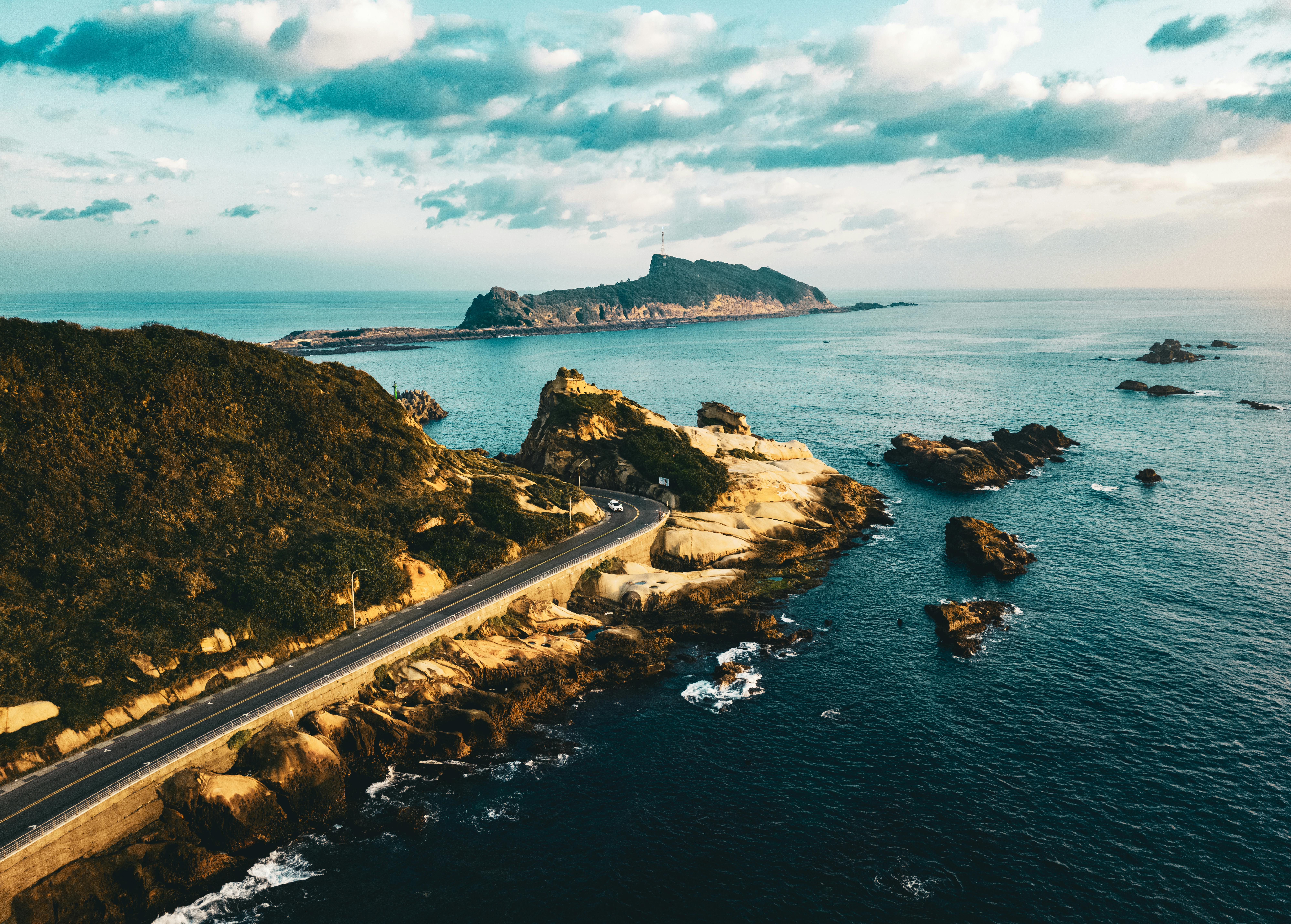 Road by Sea on Island · Free Stock Photo