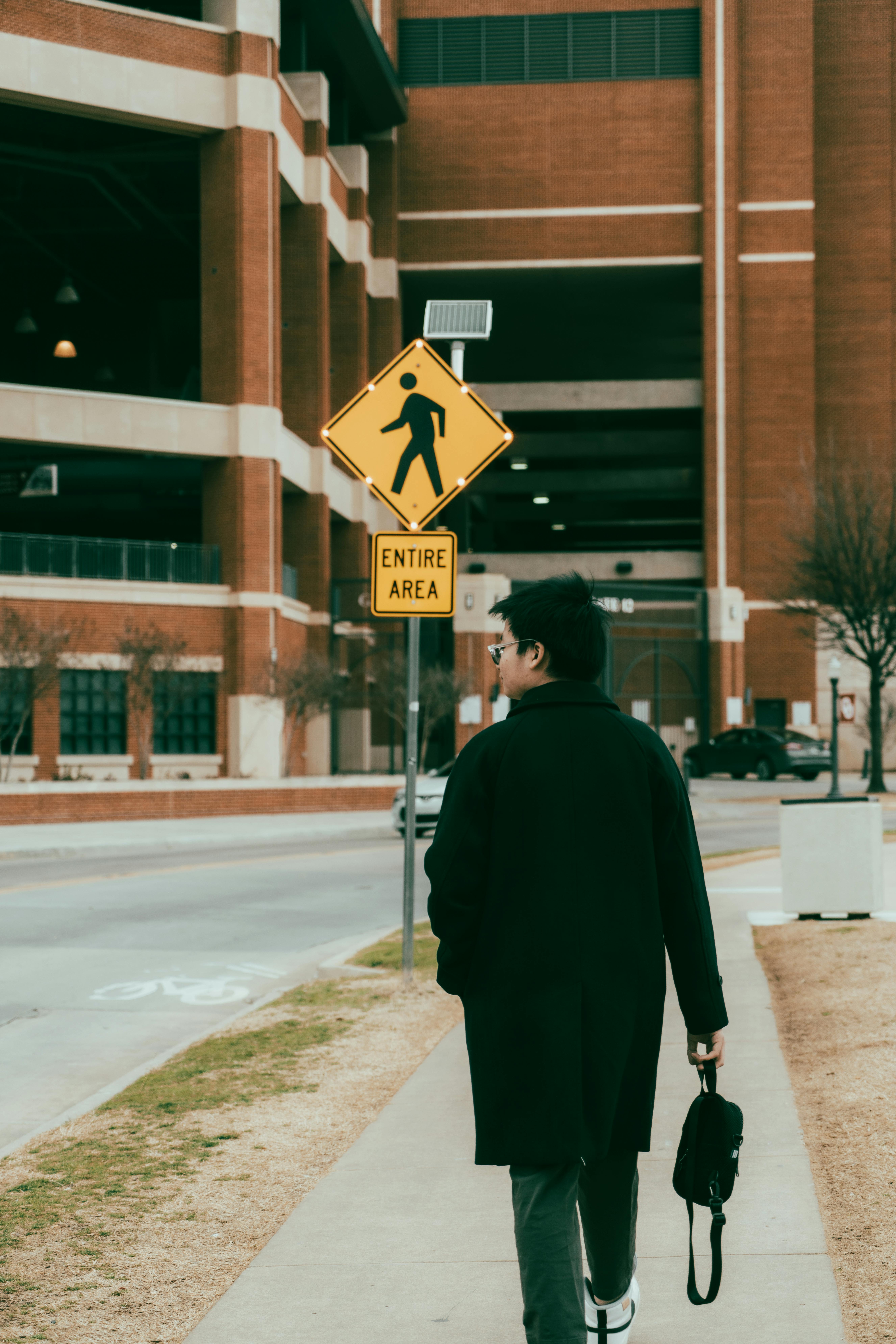 Man on Sidewalk · Free Stock Photo