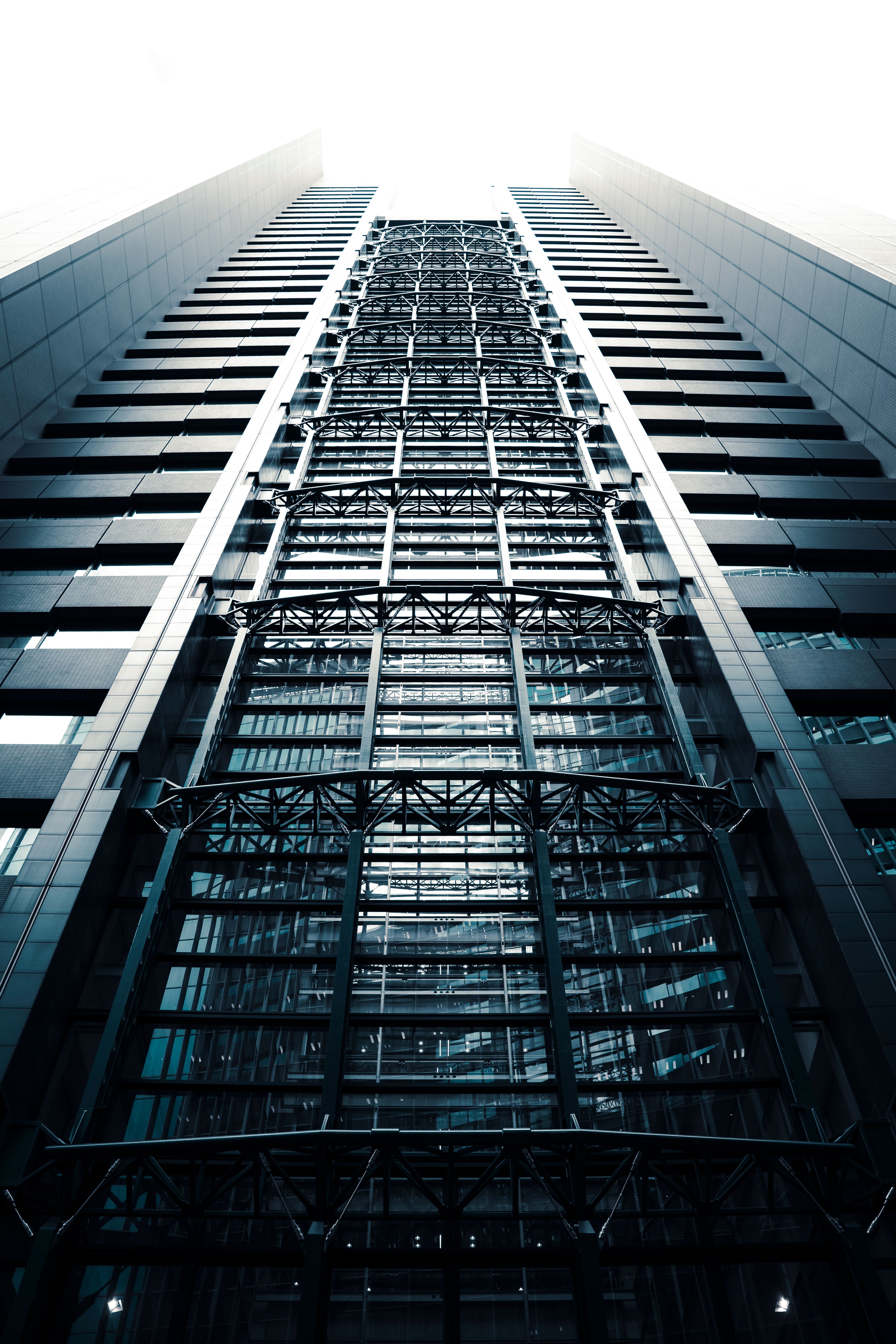 Low Angle Shot of Modern Skyscraper · Free Stock Photo