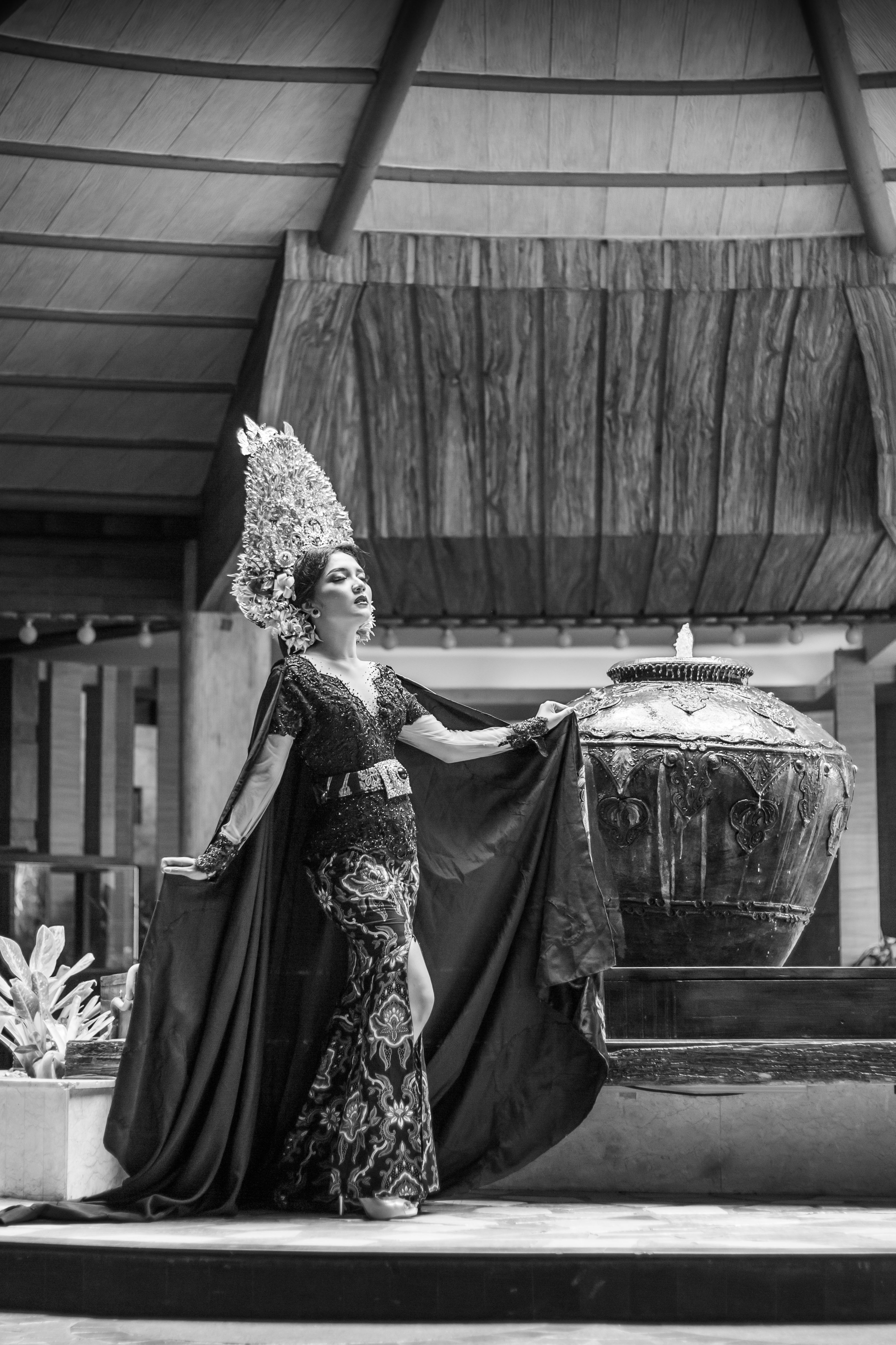 Woman Posing in Queen Costume · Free Stock Photo