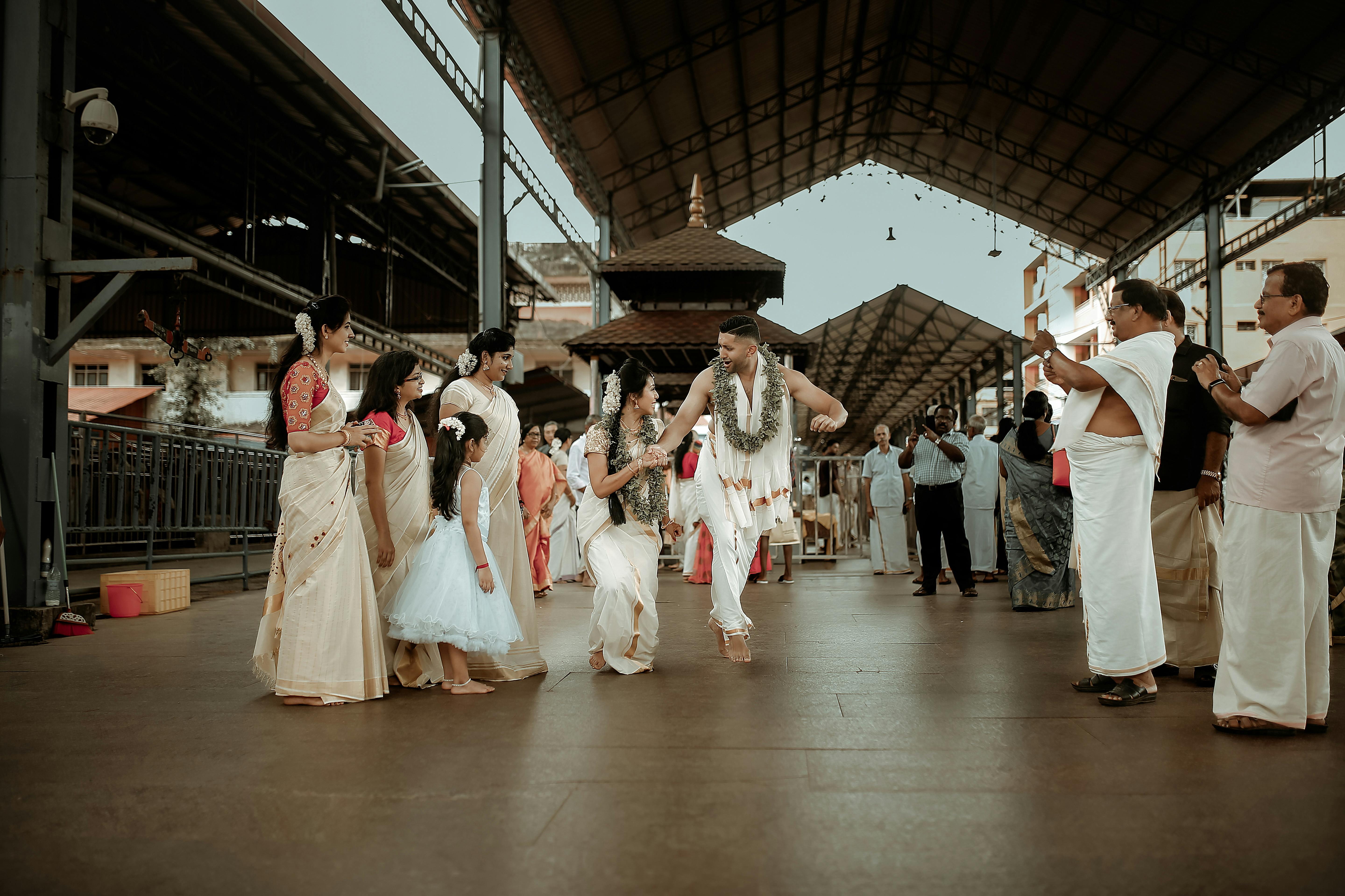 People Dancing at a Celebration · Free Stock Photo
