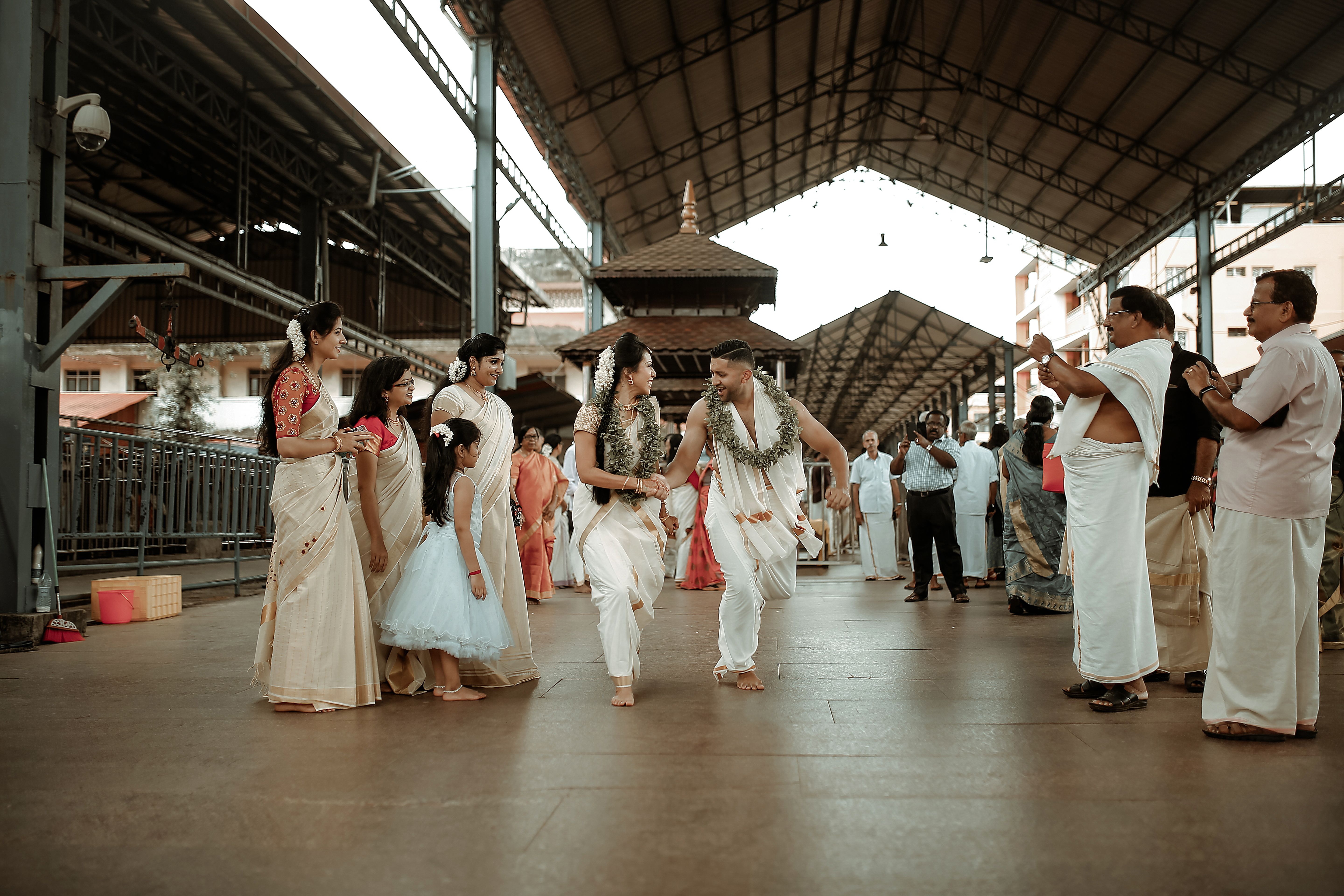People Posing on Traditional Ceremony · Free Stock Photo