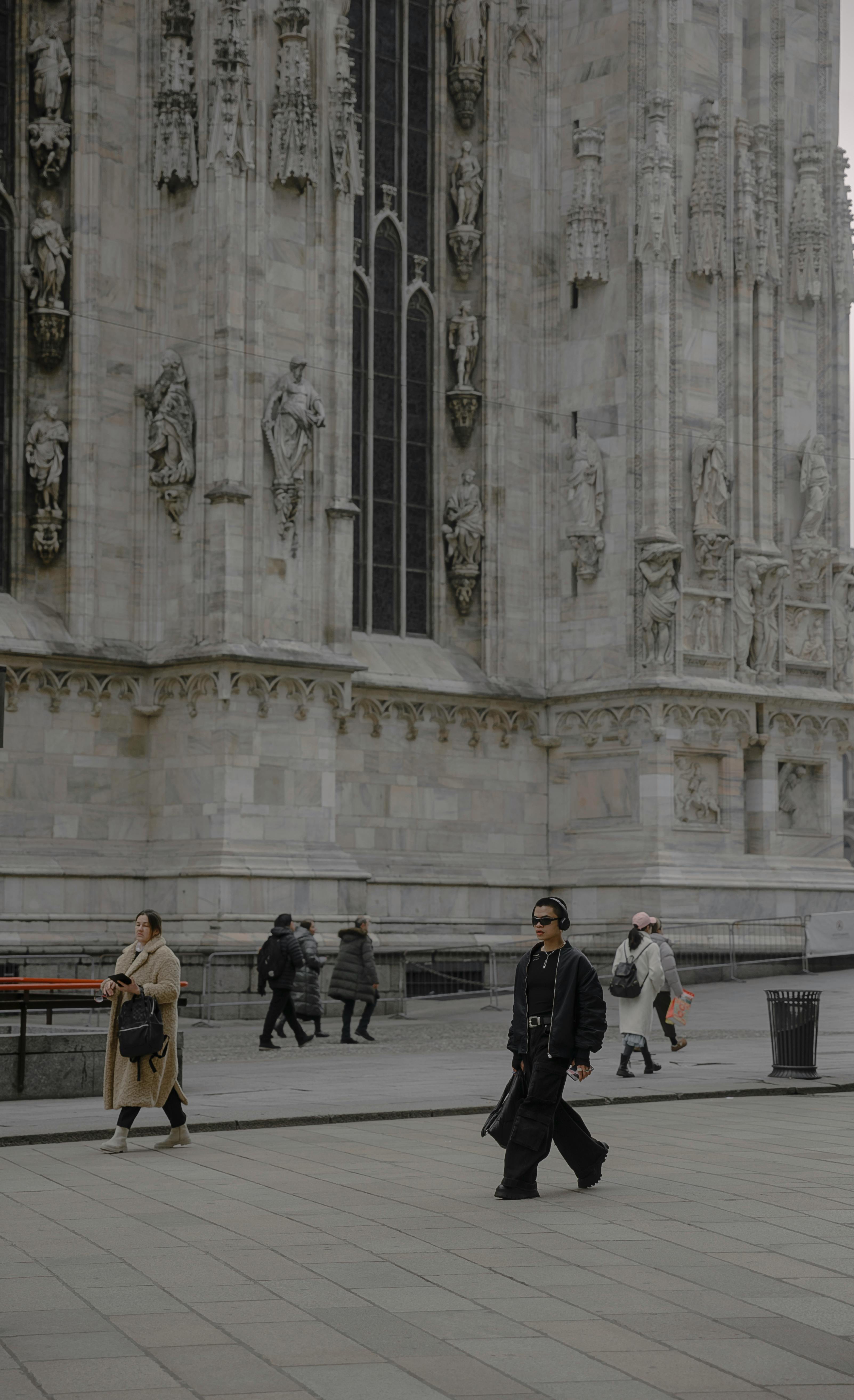 Cathedral Wall Decorated with Sculptures · Free Stock Photo