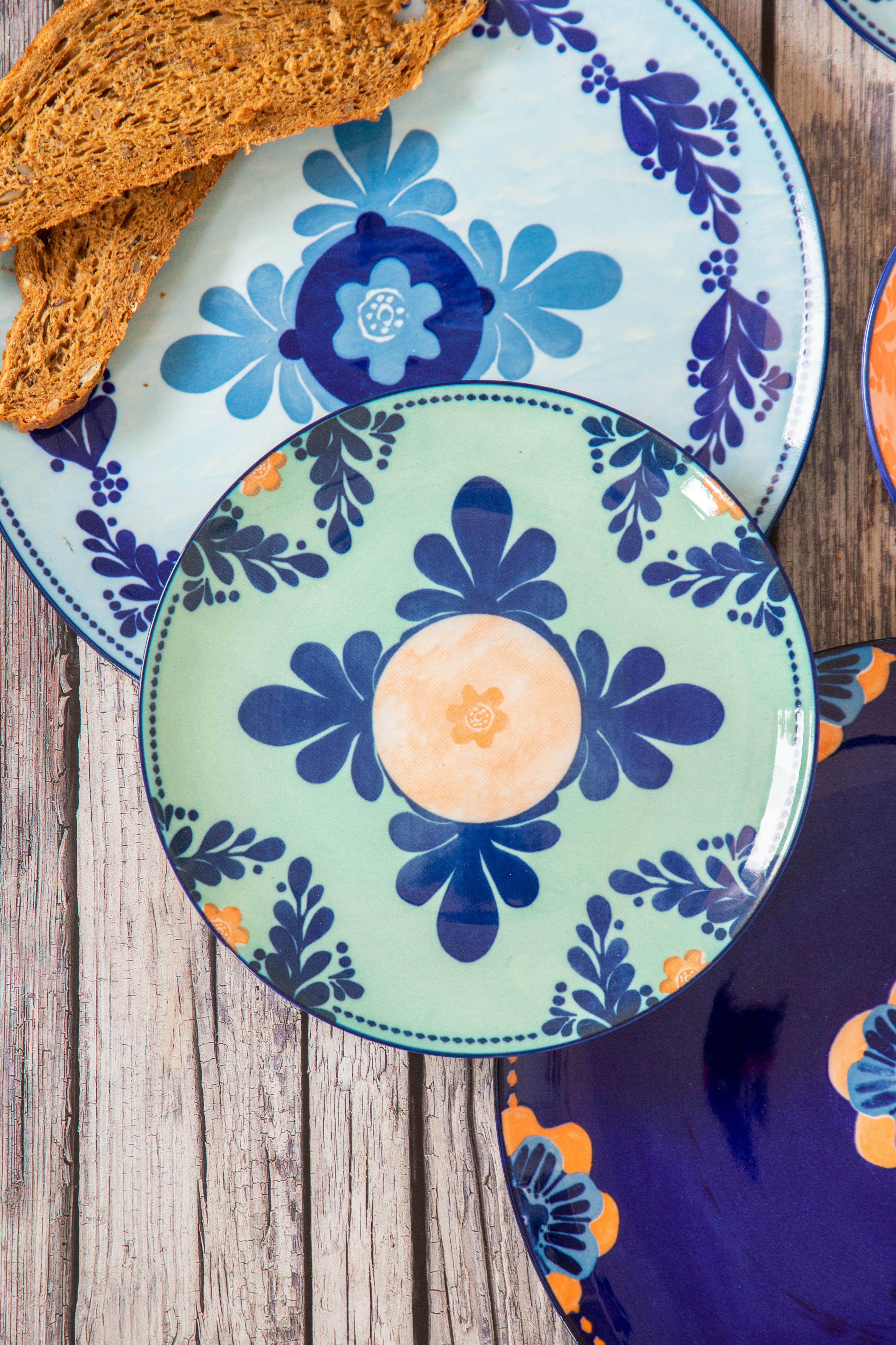 Patterned, Decorative Dishes · Free Stock Photo