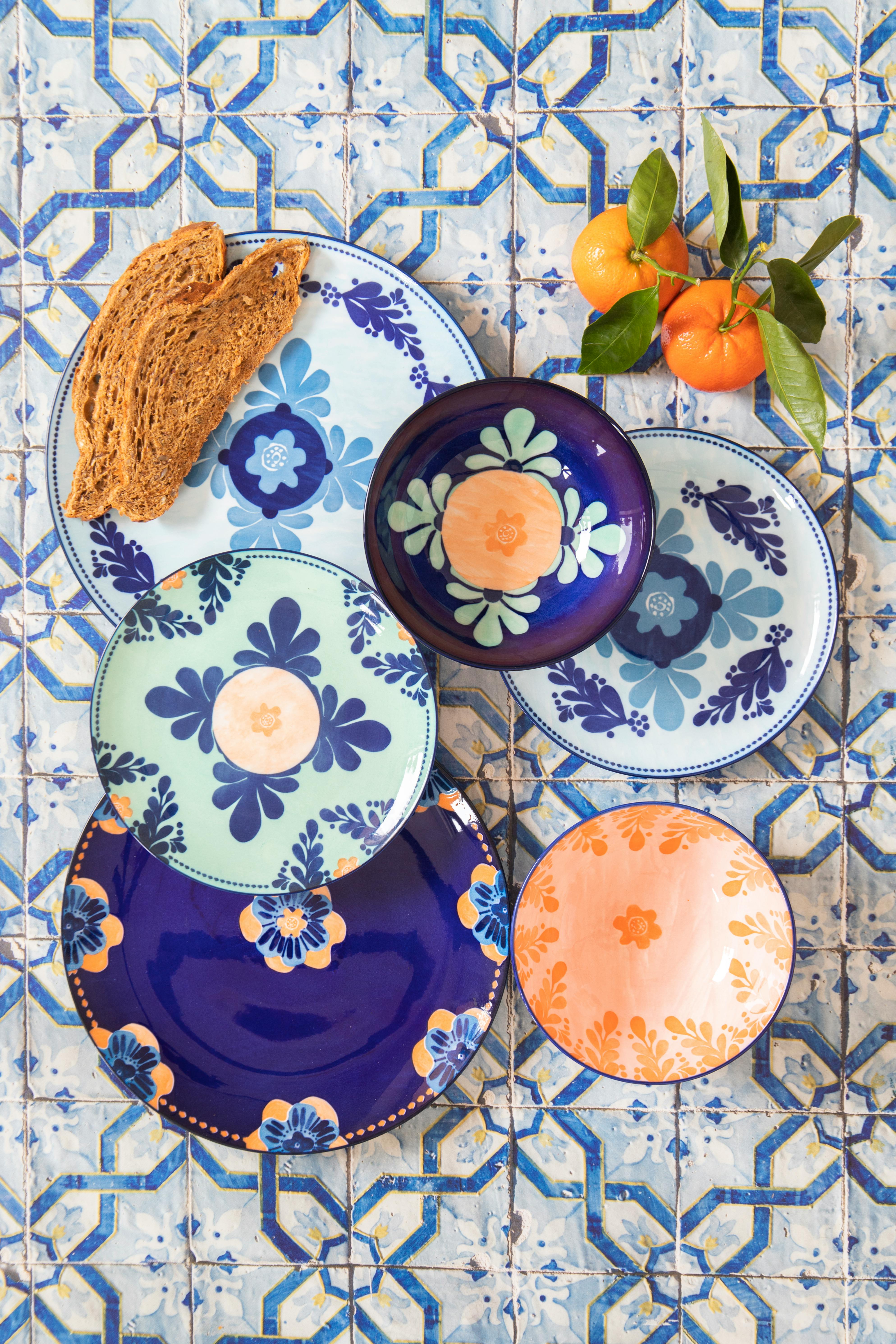 Patterned, Decorative Dishes · Free Stock Photo
