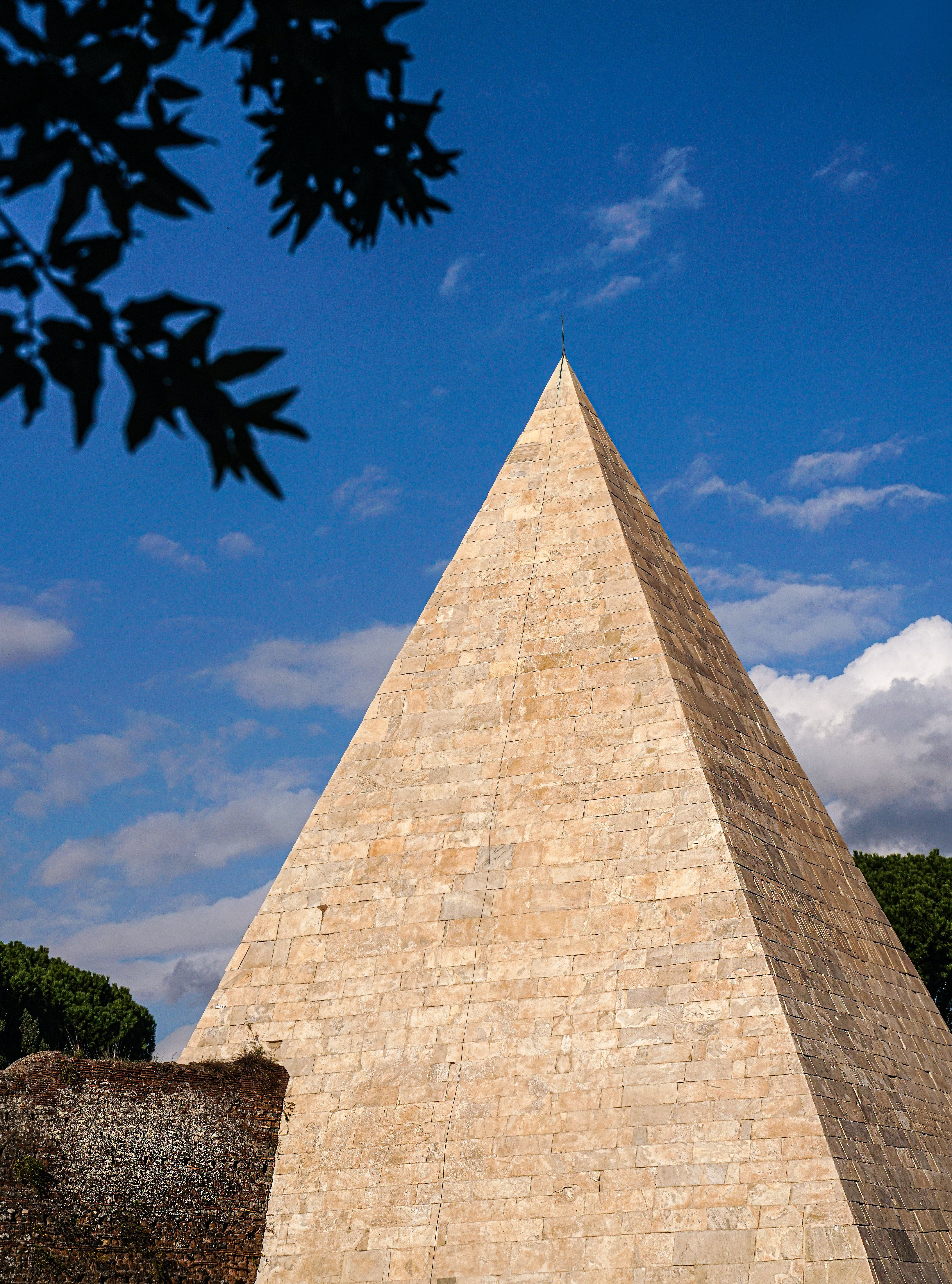 Blue Sky over Pyramid · Free Stock Photo
