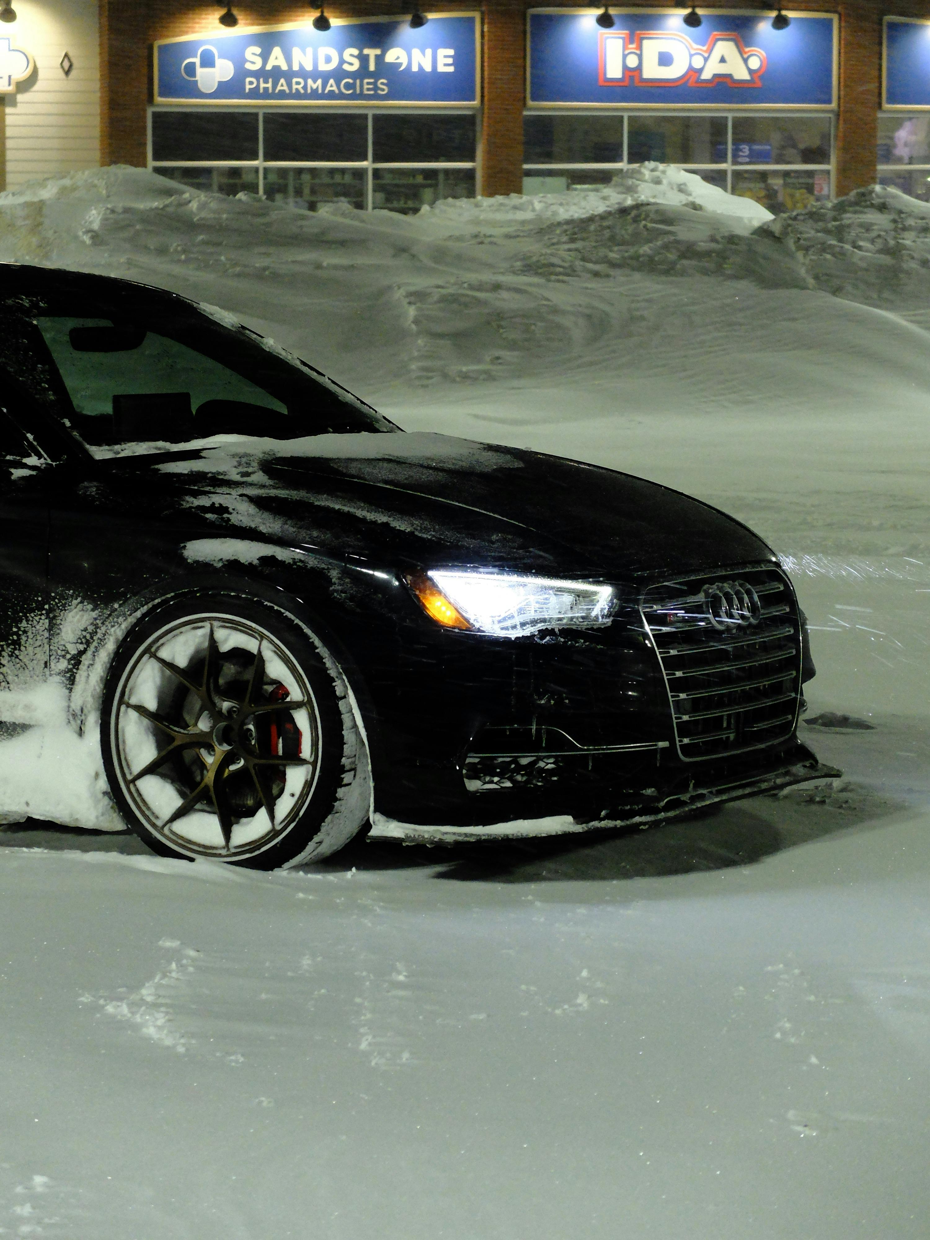 Night Winter Audi Photos, Download The BEST Free Night Winter Audi ...