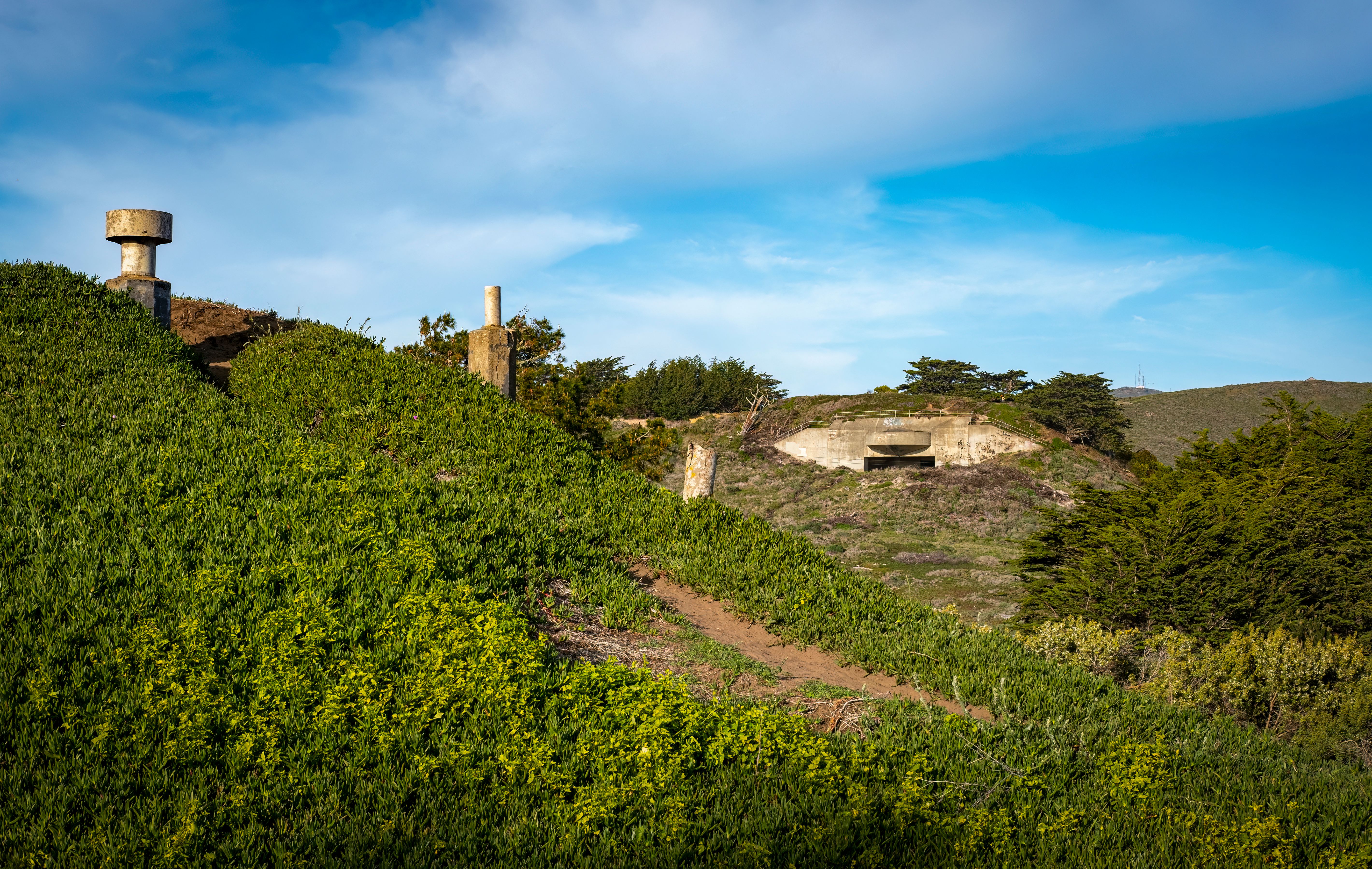 Old Bunkers in the Countryside · Free Stock Photo