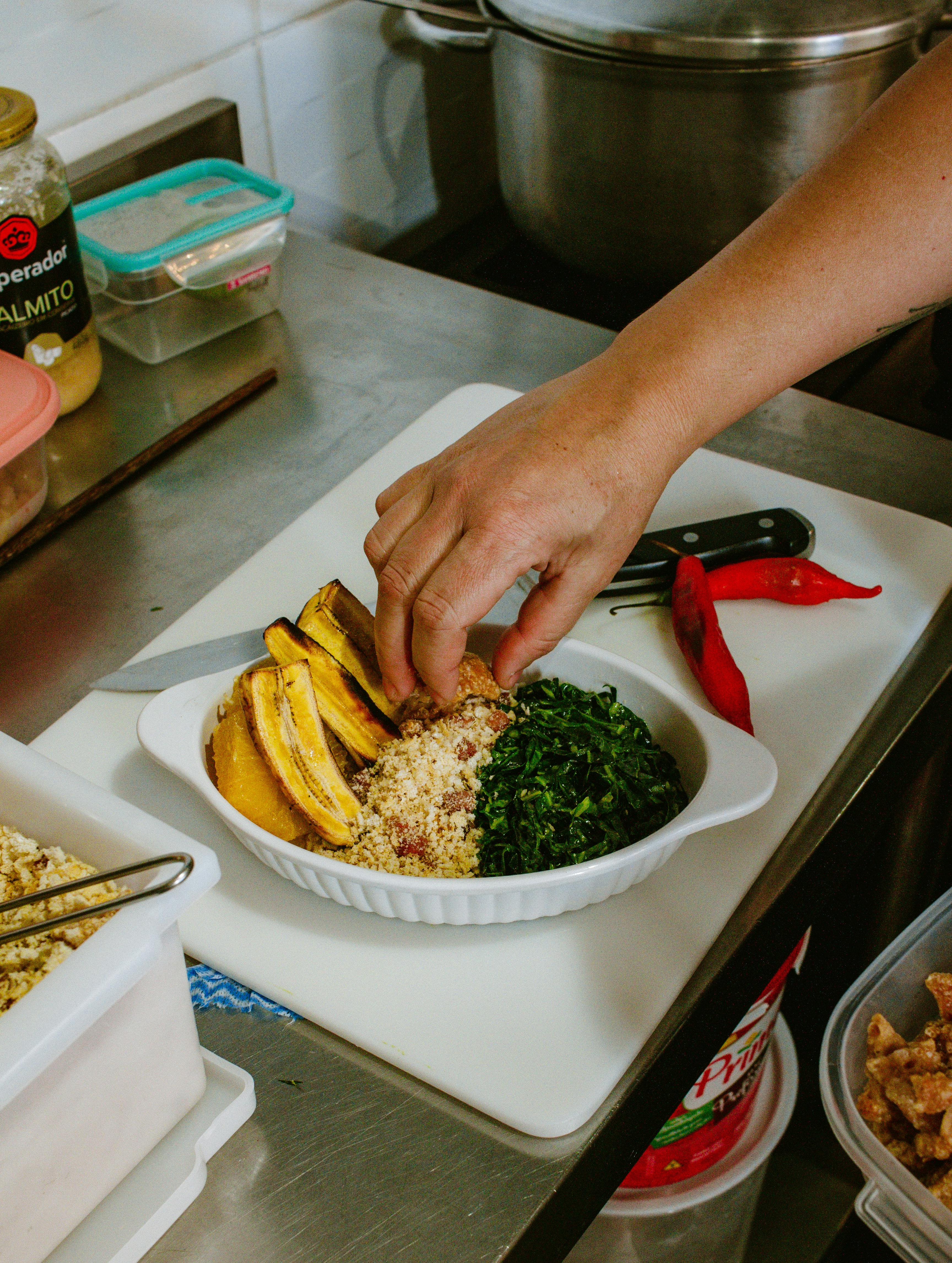 Person Preparing a Dish · Free Stock Photo