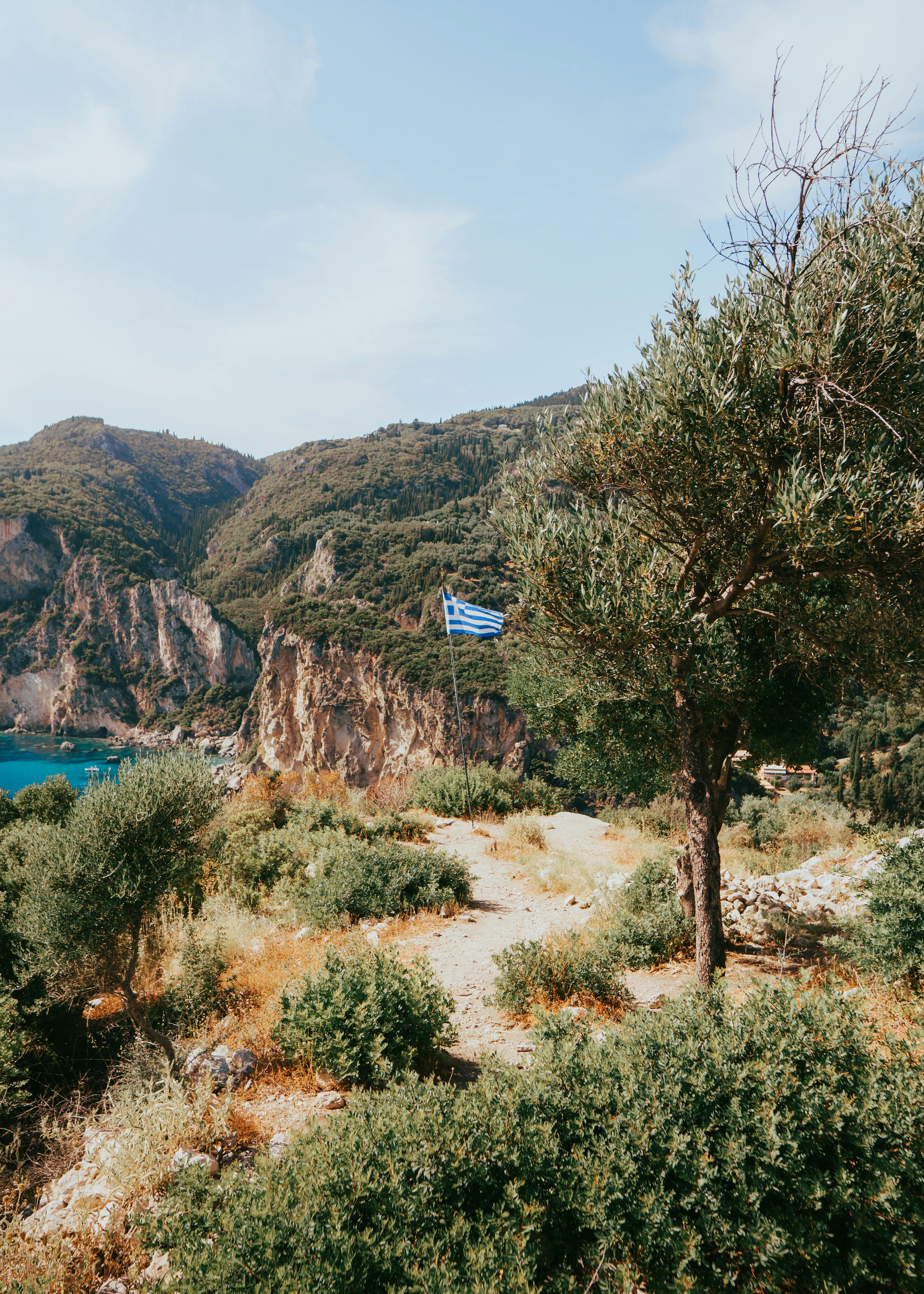 Greece hills · Free Stock Photo