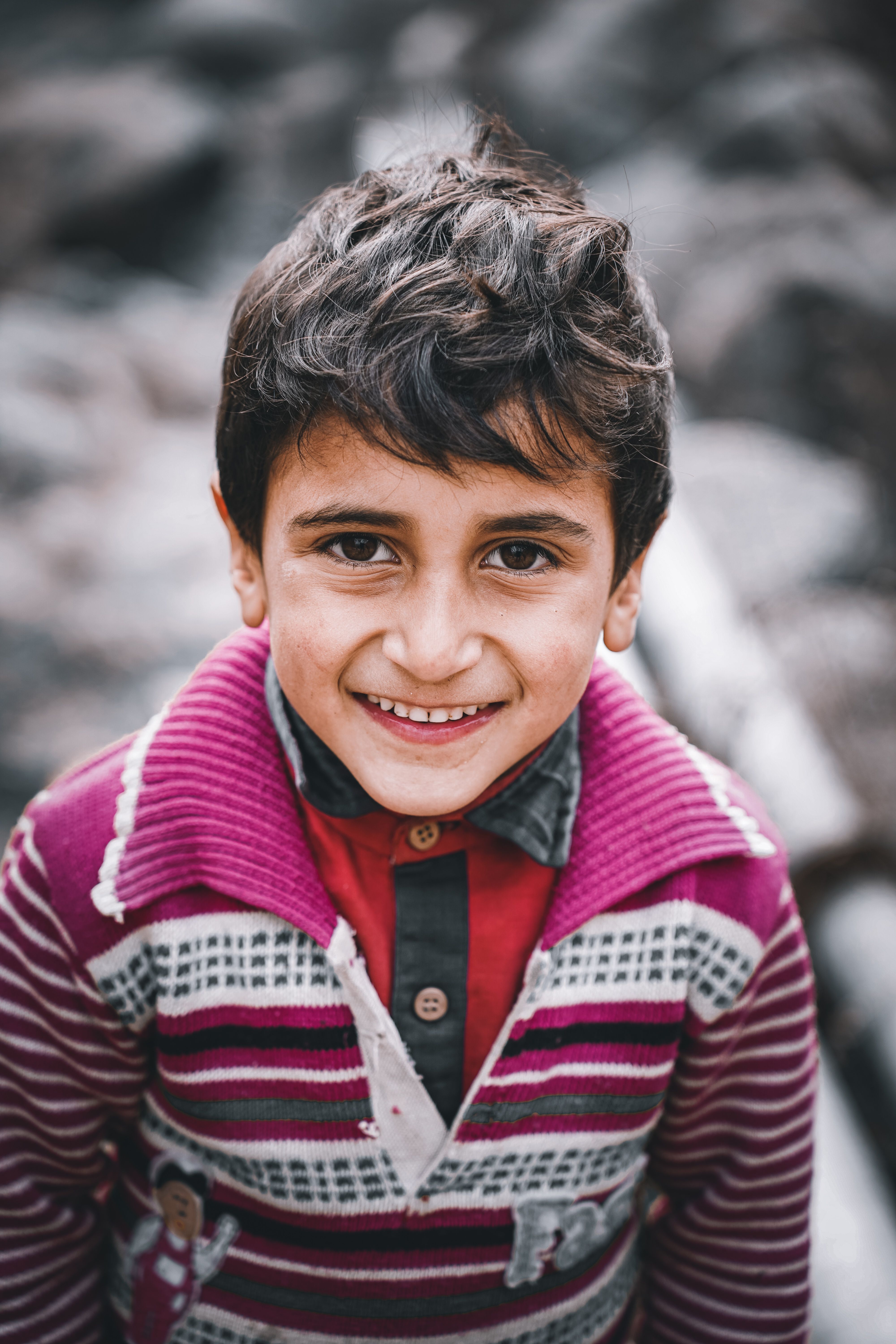 Portrait of Smiling Boy · Free Stock Photo