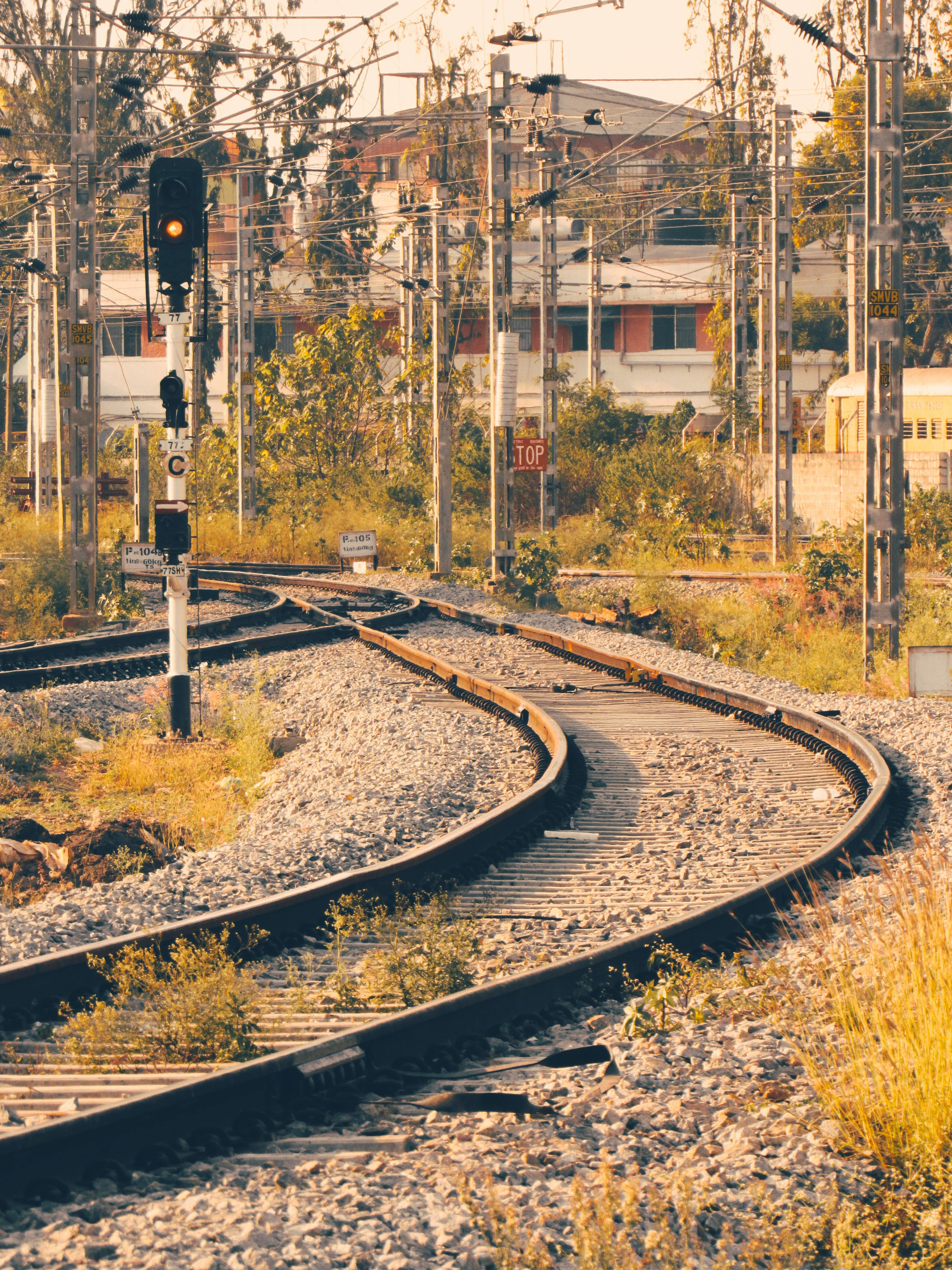 Urban Railroad Track · Free Stock Photo