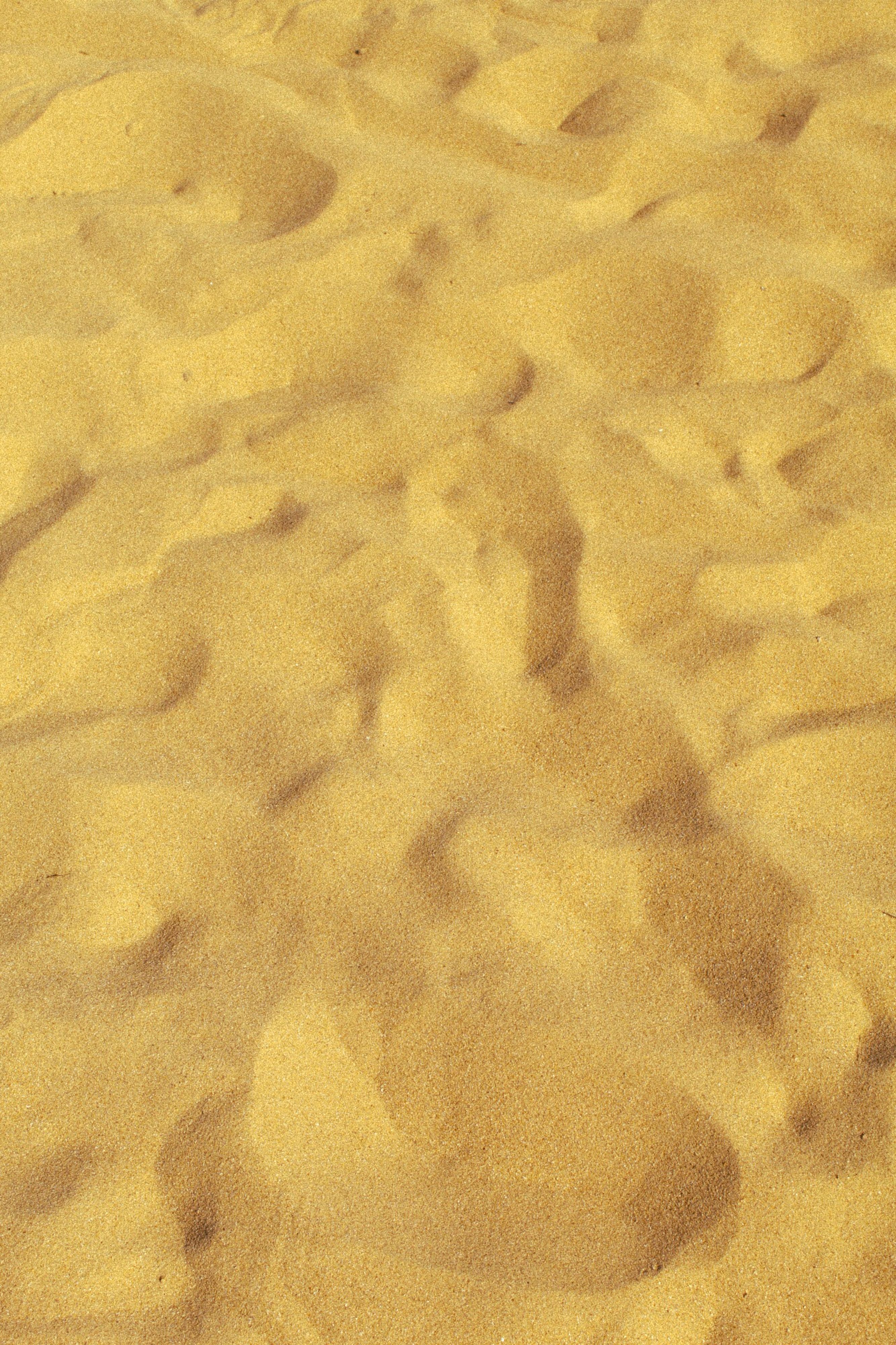 A close up of sand with some footprints · Free Stock Photo