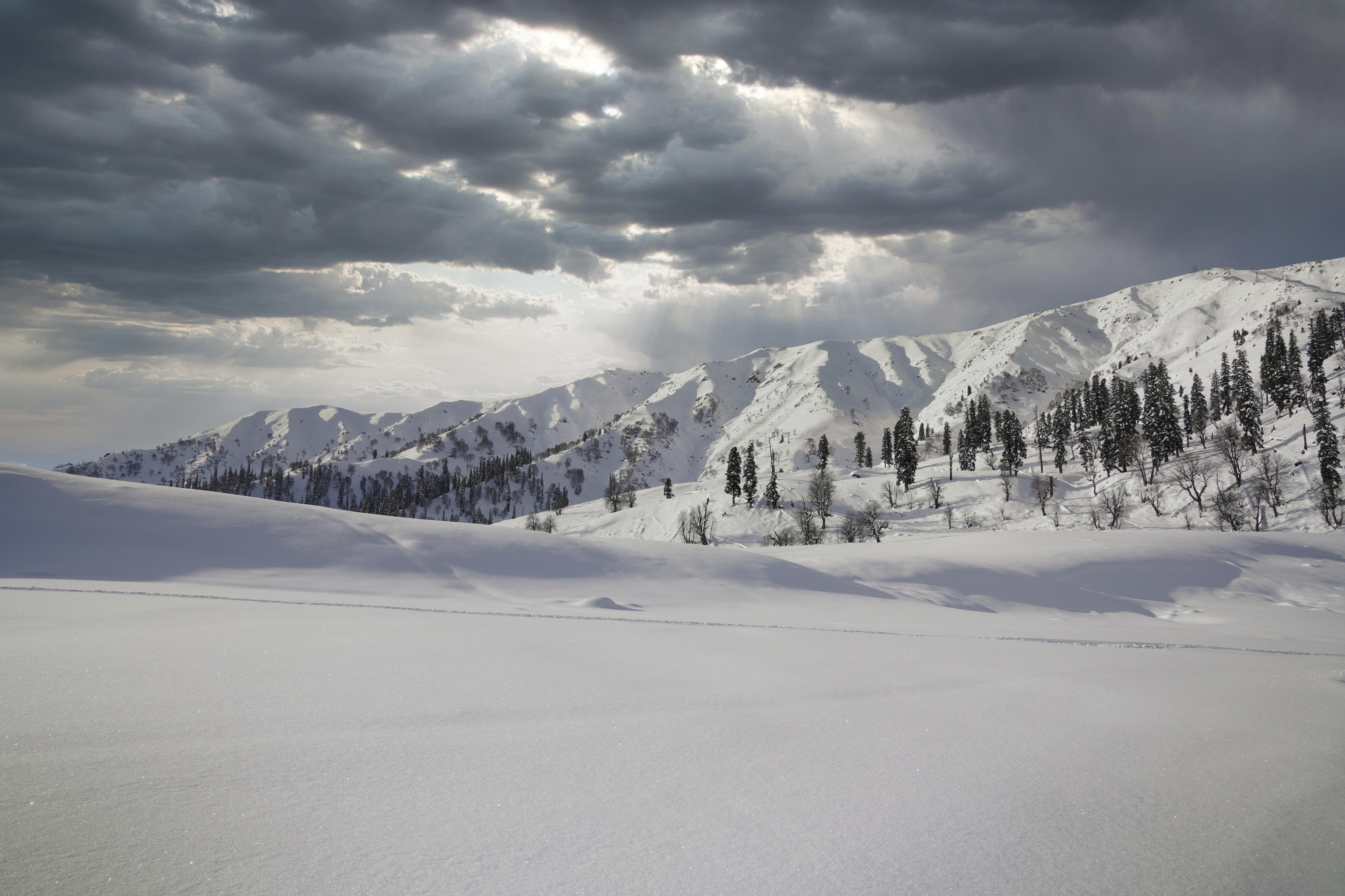 Gray Desert Under White and Blue Cloud Sunny Sky during Daytime · Free ...