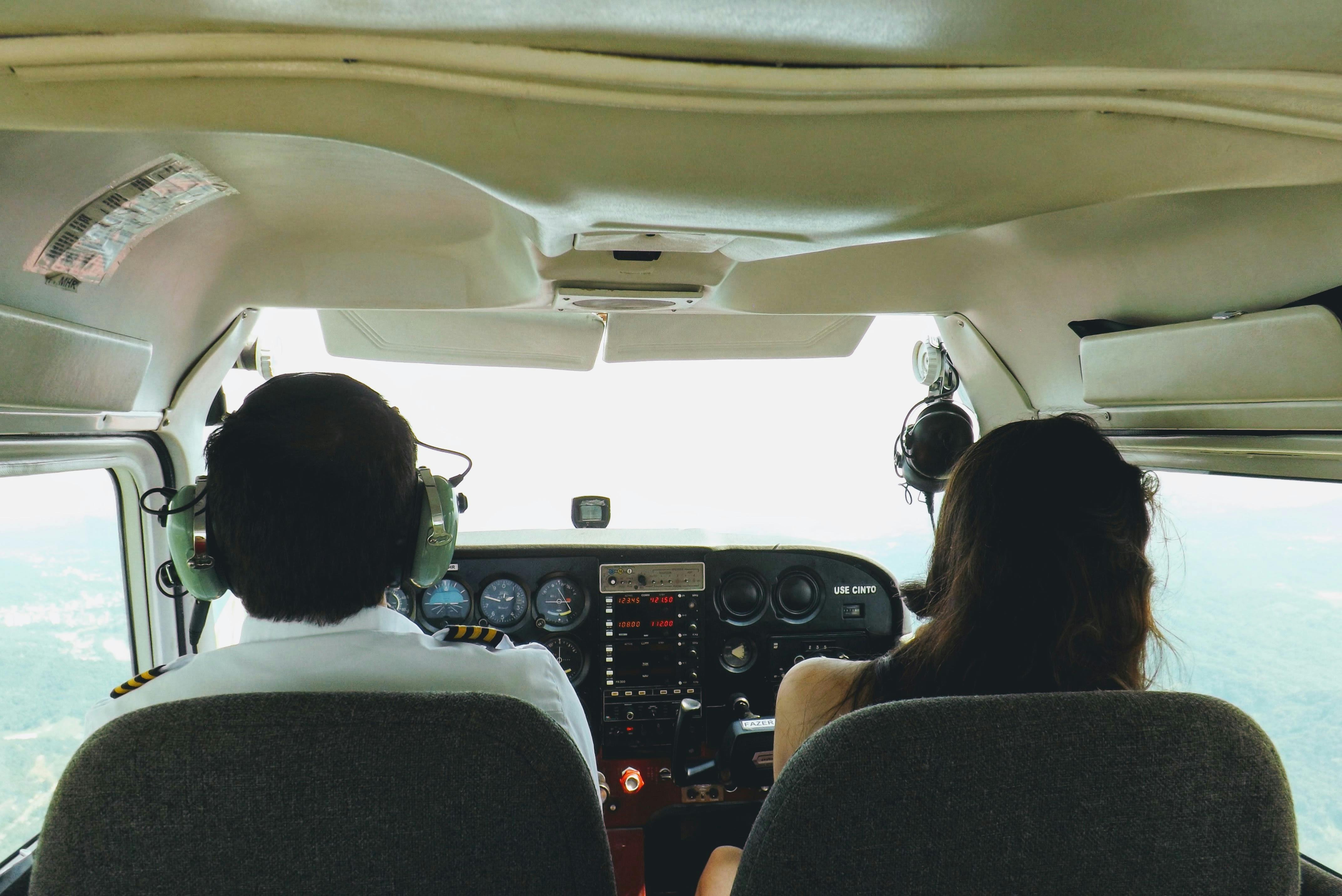 Photo of Man Flying a Helicopter · Free Stock Photo
