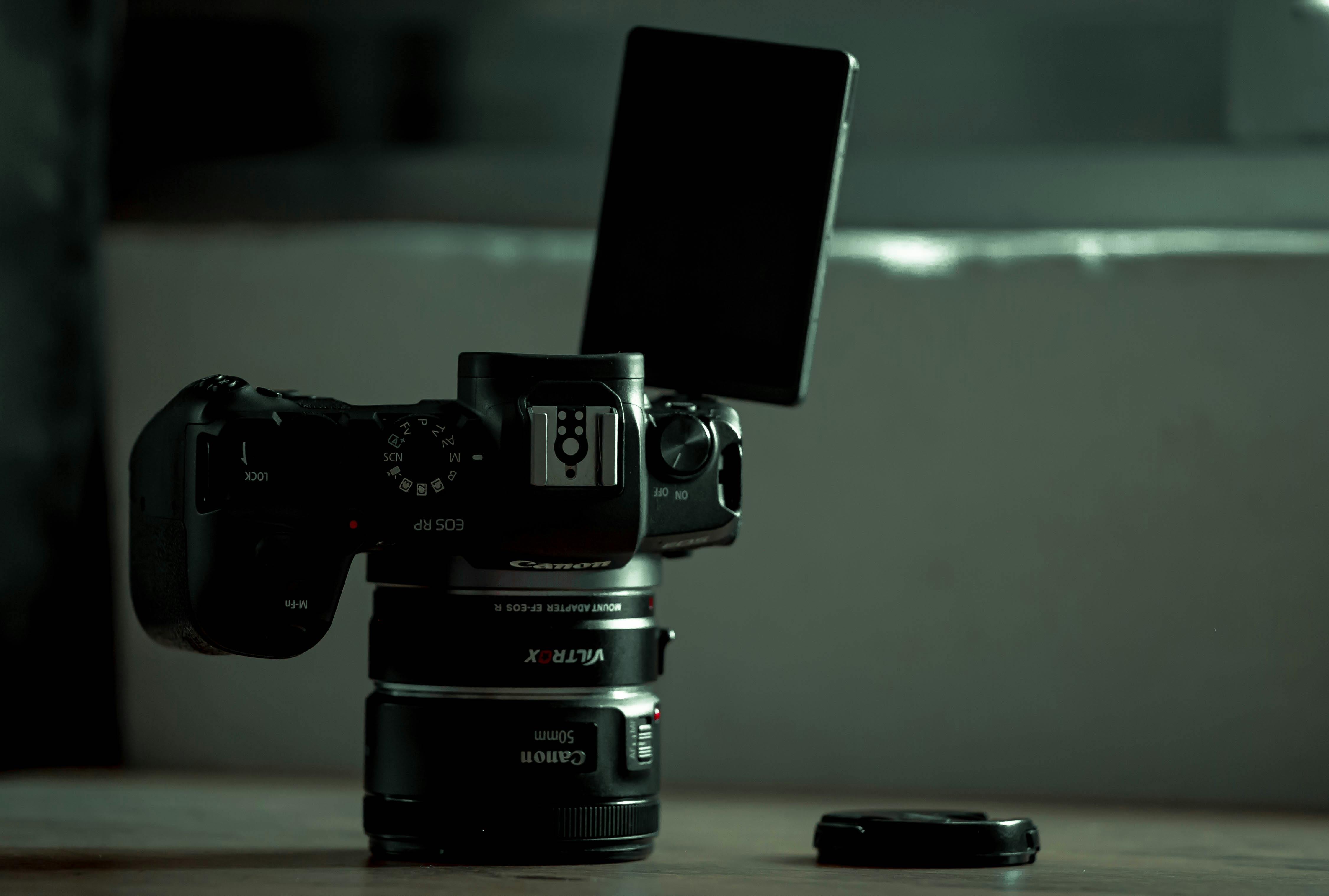 Close up of Canon Camera · Free Stock Photo