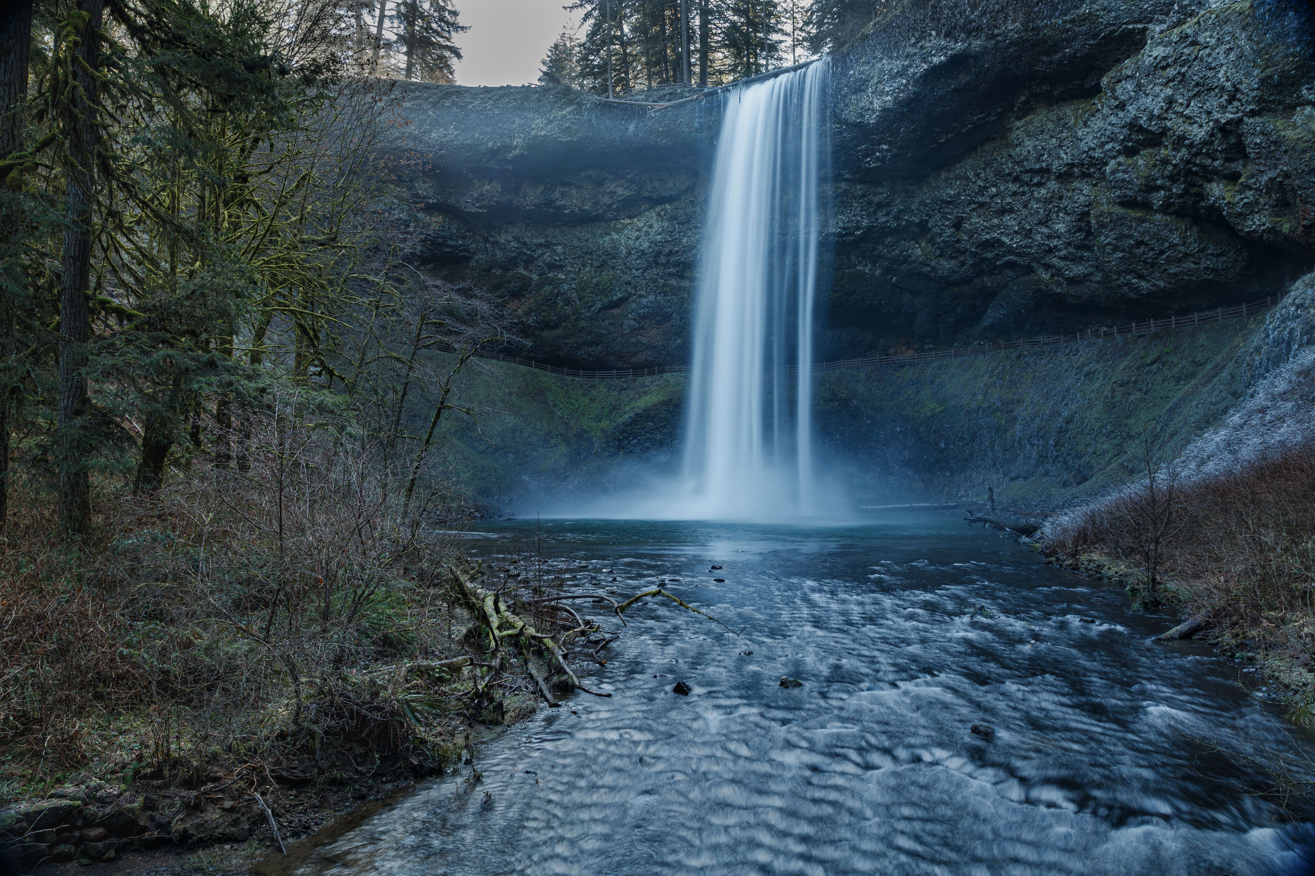 Waterfall in Silver Falls State Park · Free Stock Photo